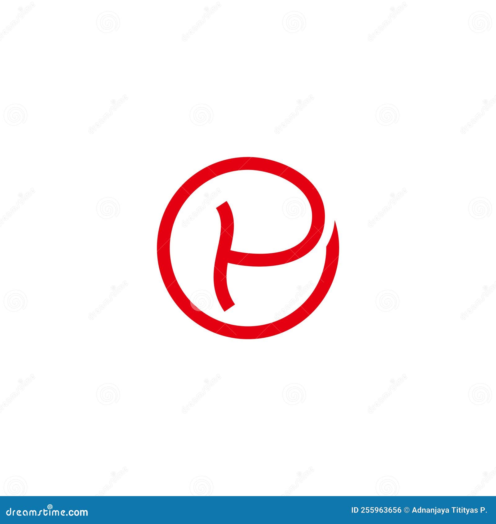 Letter Et Round Line Geometric Logo Vector Stock Vector - Illustration ...