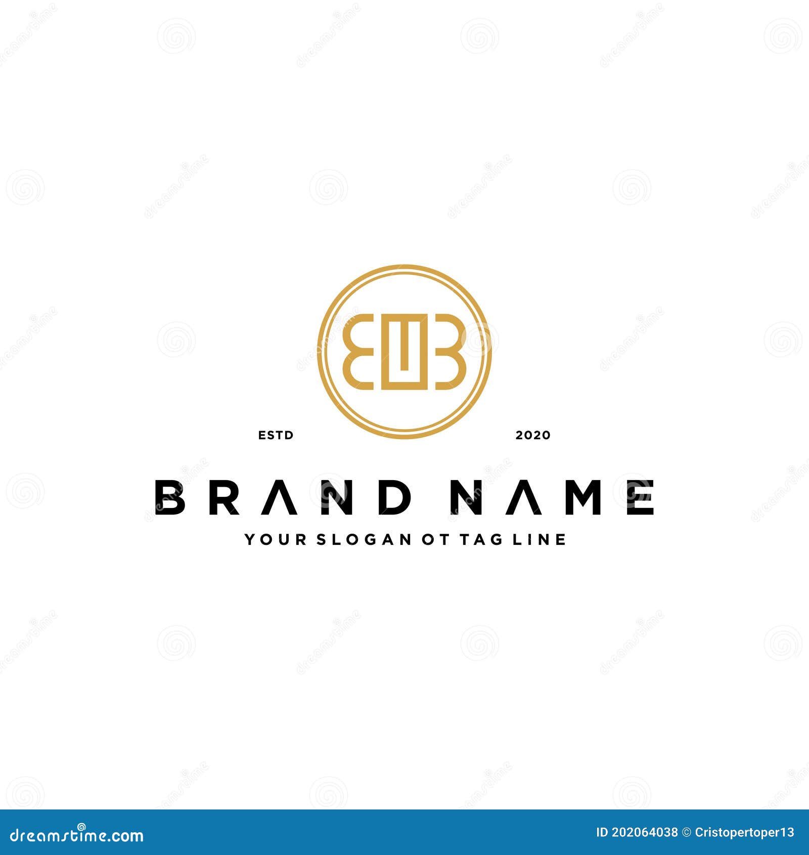 Letter EUB Logo Design Concept Vector Stock Vector - Illustration of ...
