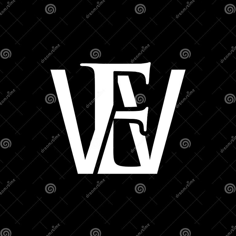 Letter EW Modern Monogram Logo Vector Design, Logo Initial Vector Mark ...