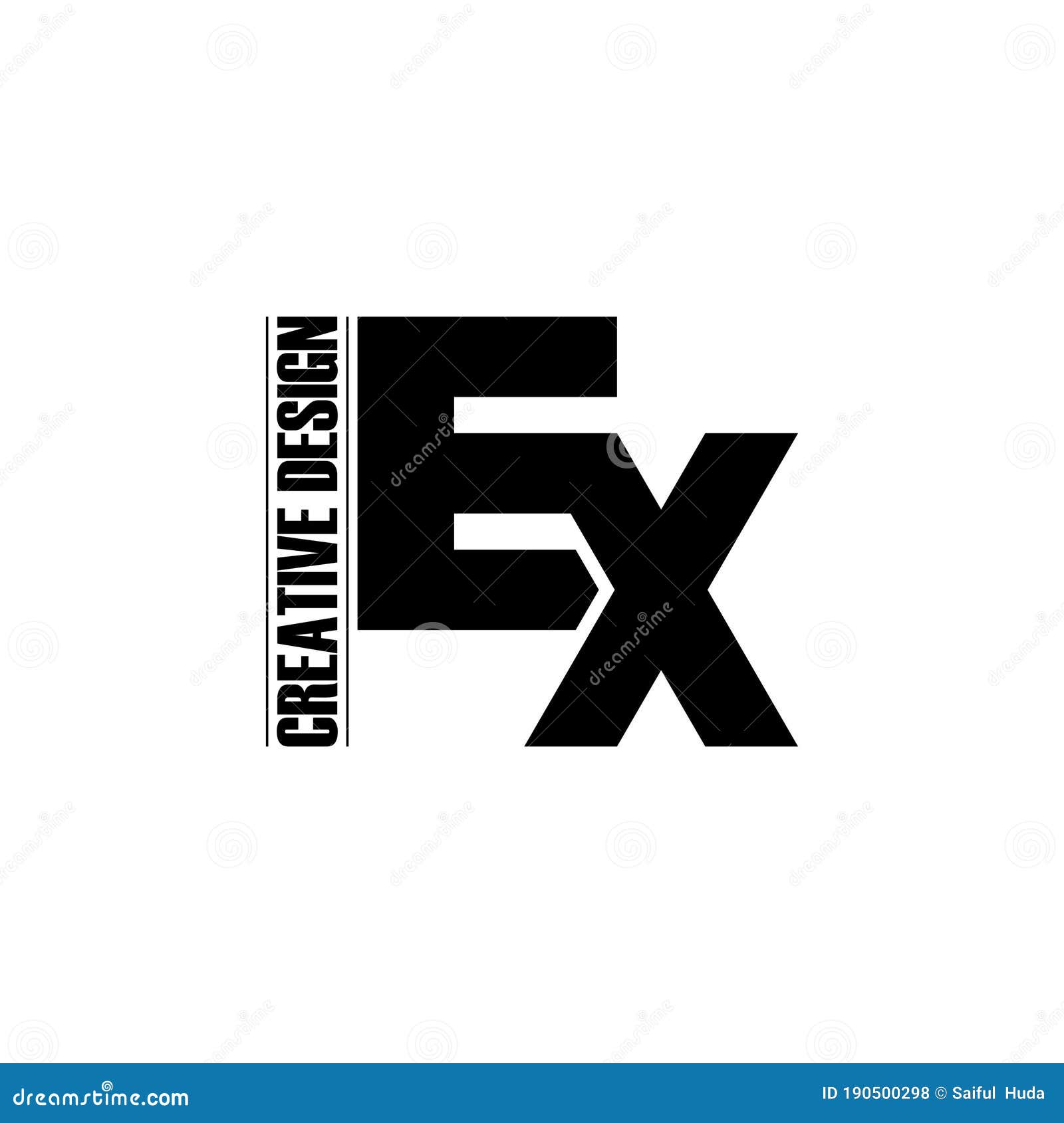 Letter EX Monogram Logo Icon Design Vector. Stock Vector - Illustration ...