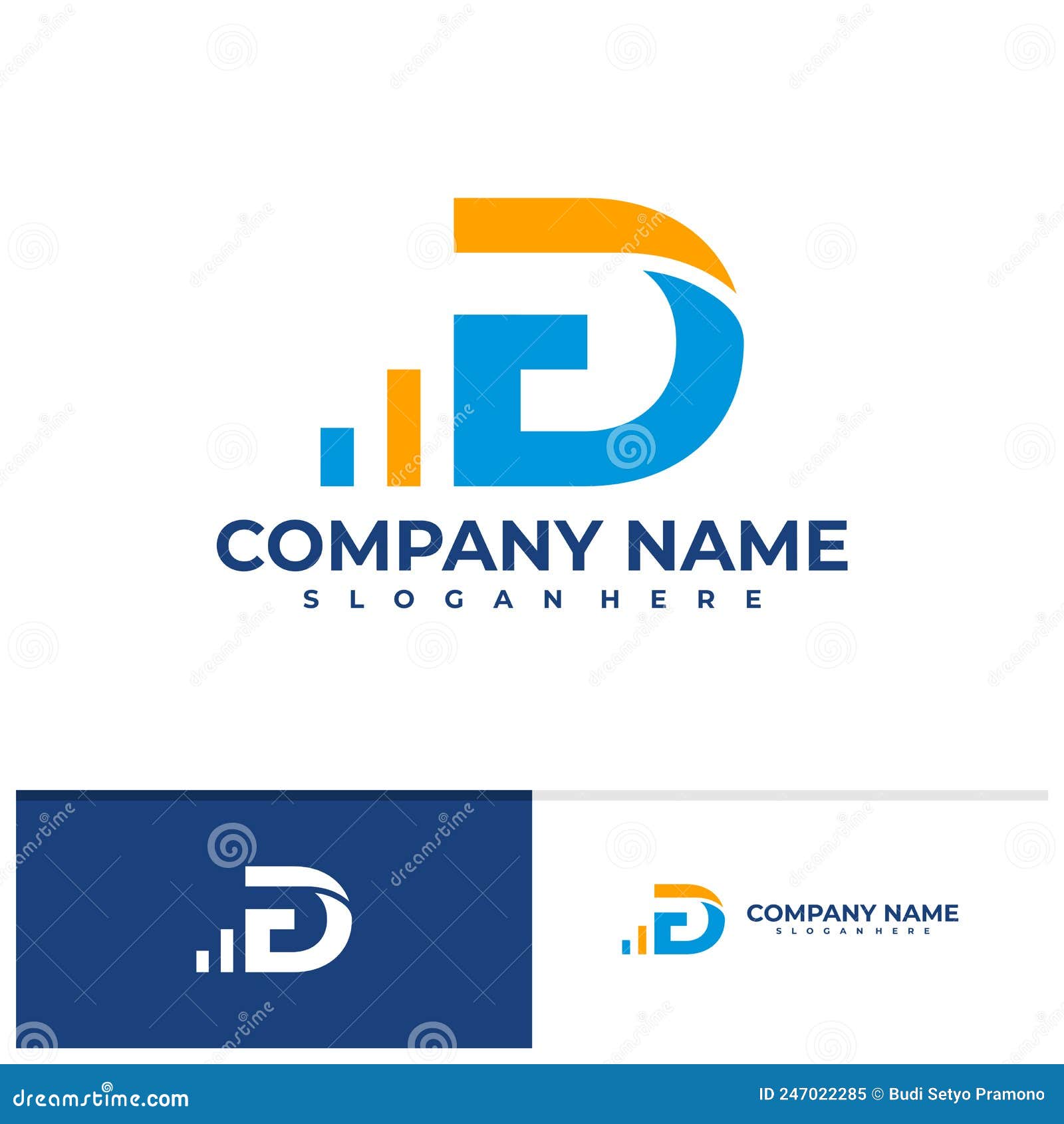 Letter F D Logo Vector Template, Creative F D Logo Design Concepts ...