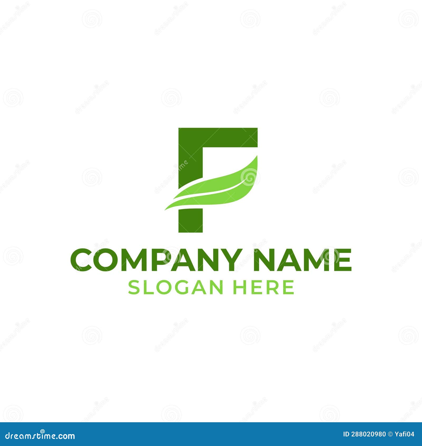 Letter F Logo with Leaf Vector. F Leaf Logo Template, Leaf Logo ...