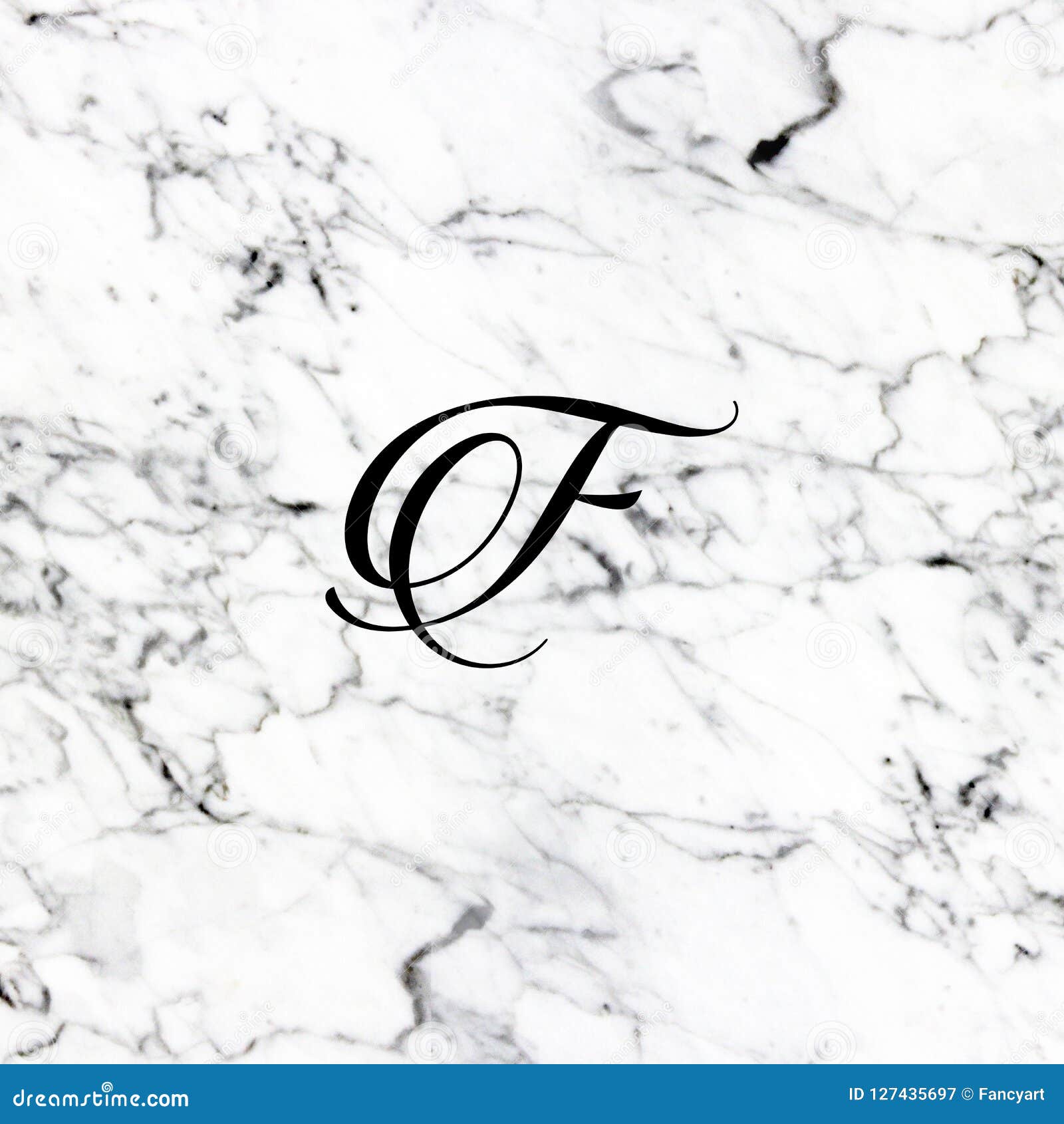 Letter F on Marble Texture Initial Stock Image - Image of exterior ...