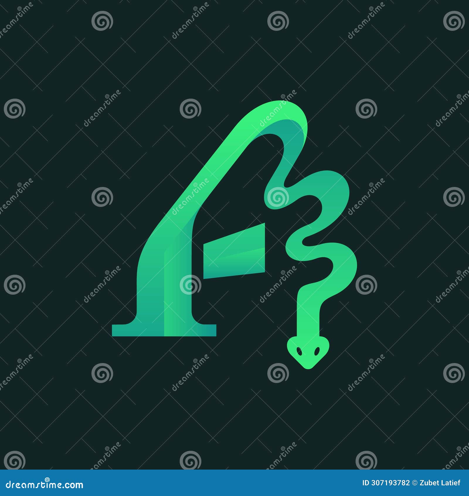 Letter F Snake Modern Logo Design, Designs Concept, Logos, Logotype ...