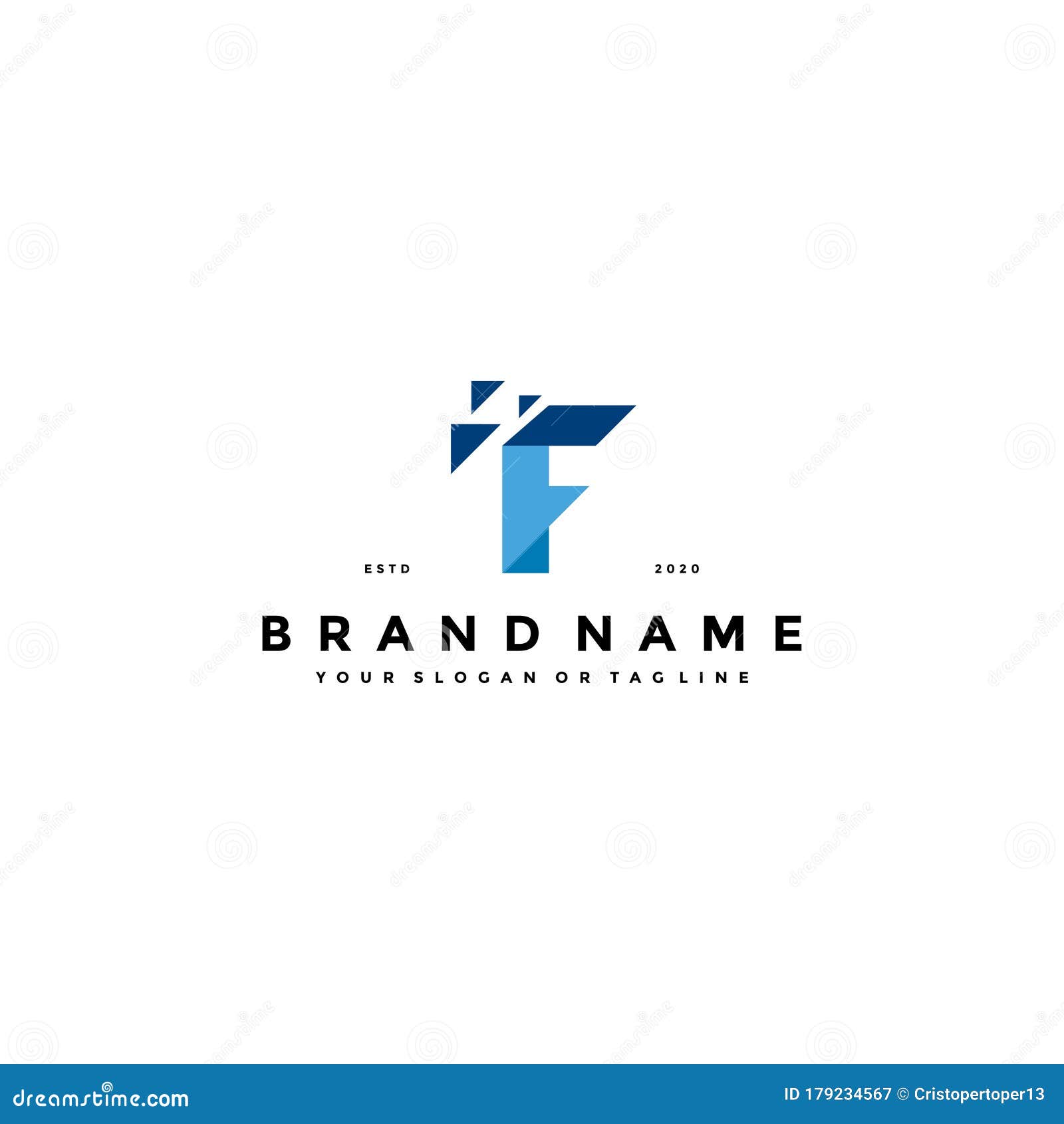 Letter F Tech Logo Design Vector Stock Vector - Illustration of font ...