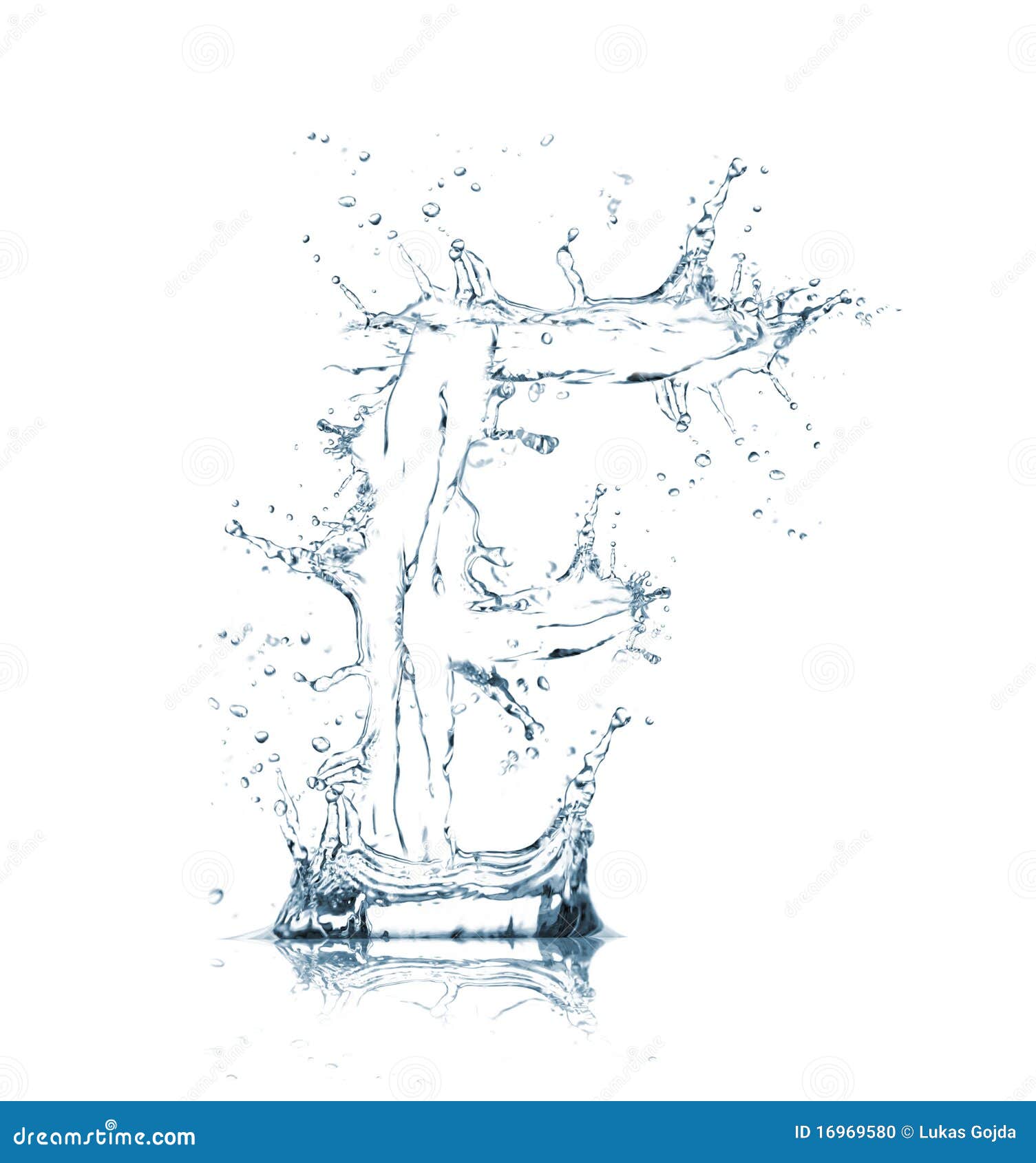 Letter F of water alphabet stock photo. Image of beautiful - 16969580