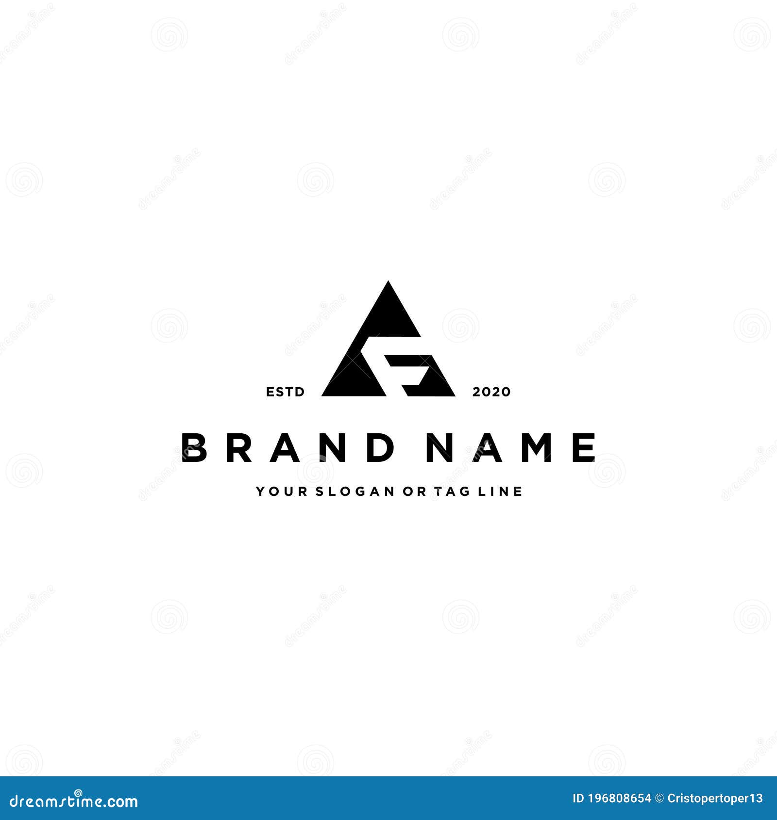 Letter FA Logo Design Vector Stock Vector - Illustration of black ...