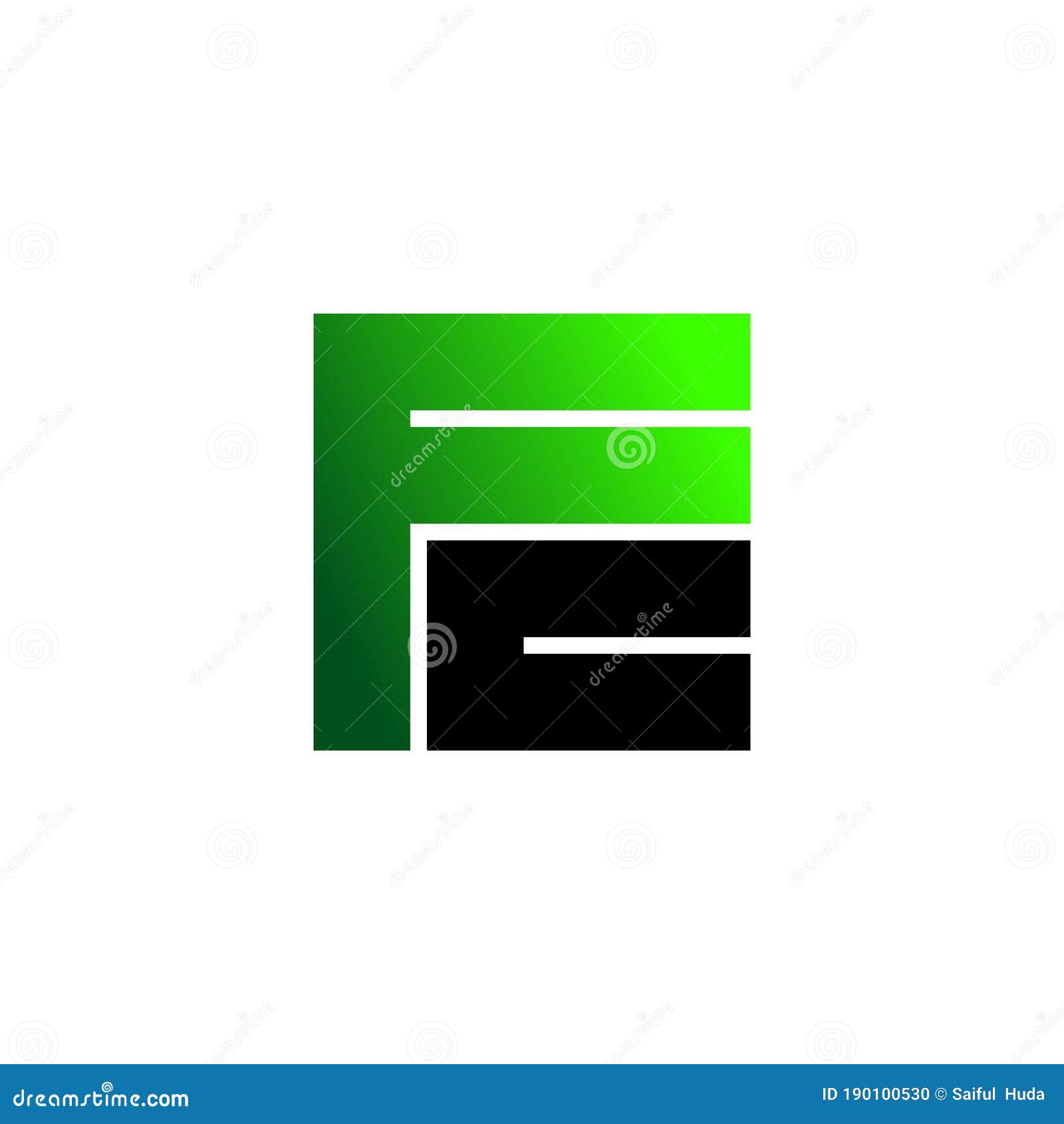 Letter FC Monogram Logo Icon Design Vector. Stock Vector - Illustration ...