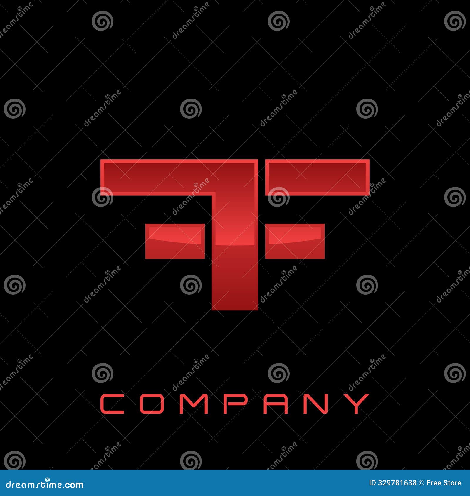 Letter FF Simple Modern Geometric Business Icon Logo Stock Illustration ...