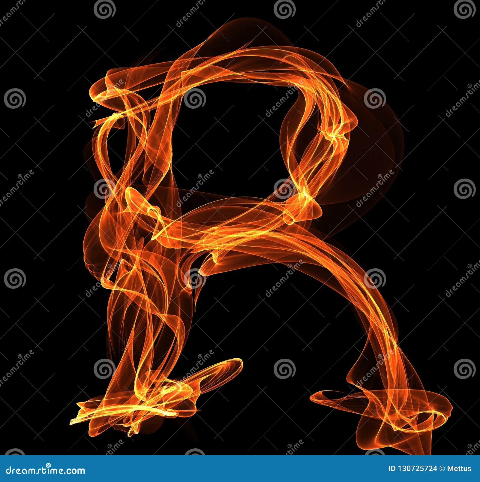 Letter in Fire Illustration Stock Vector - Illustration of blazing ...