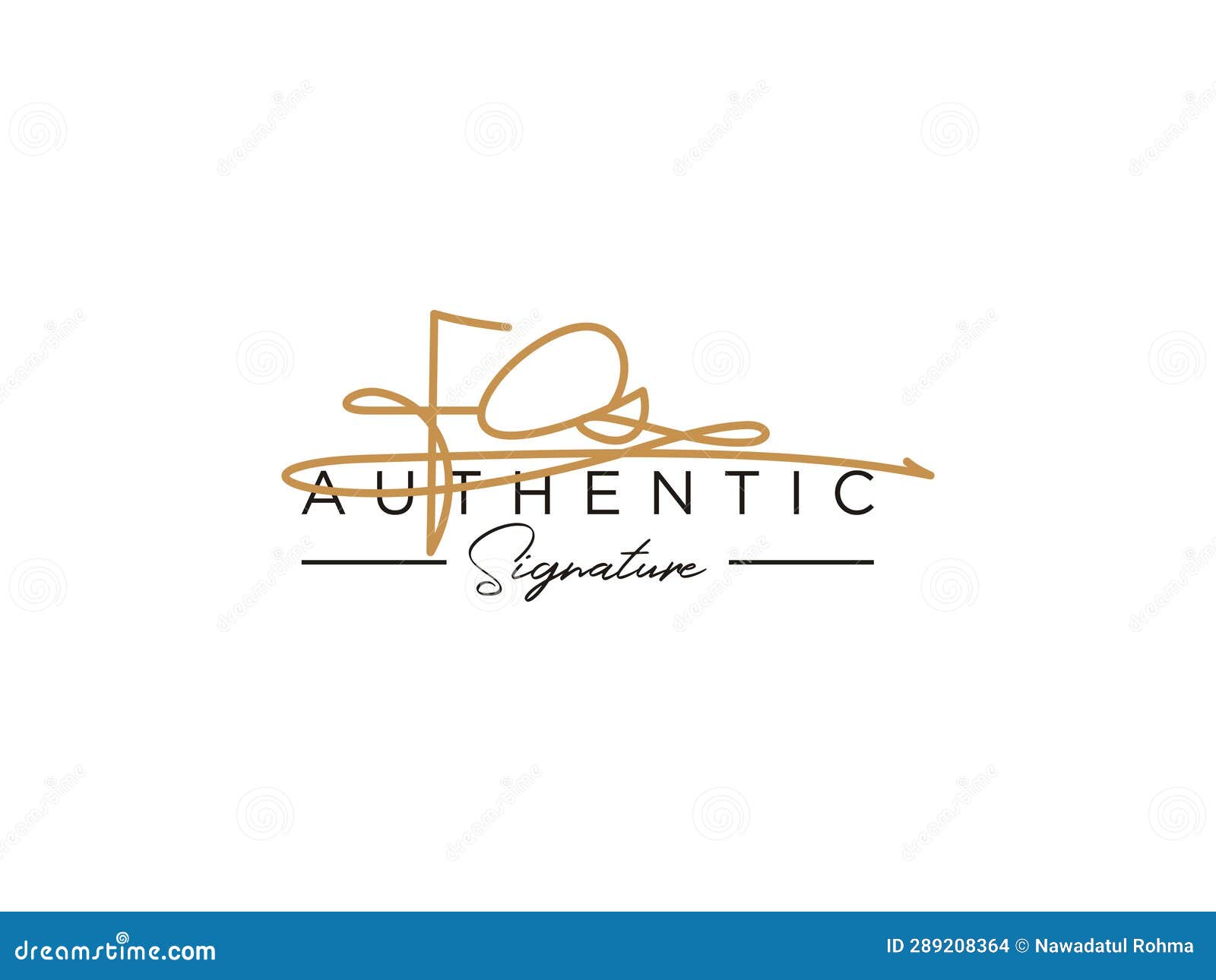 Letter FO Signature Logo Template Vector Stock Vector - Illustration of ...