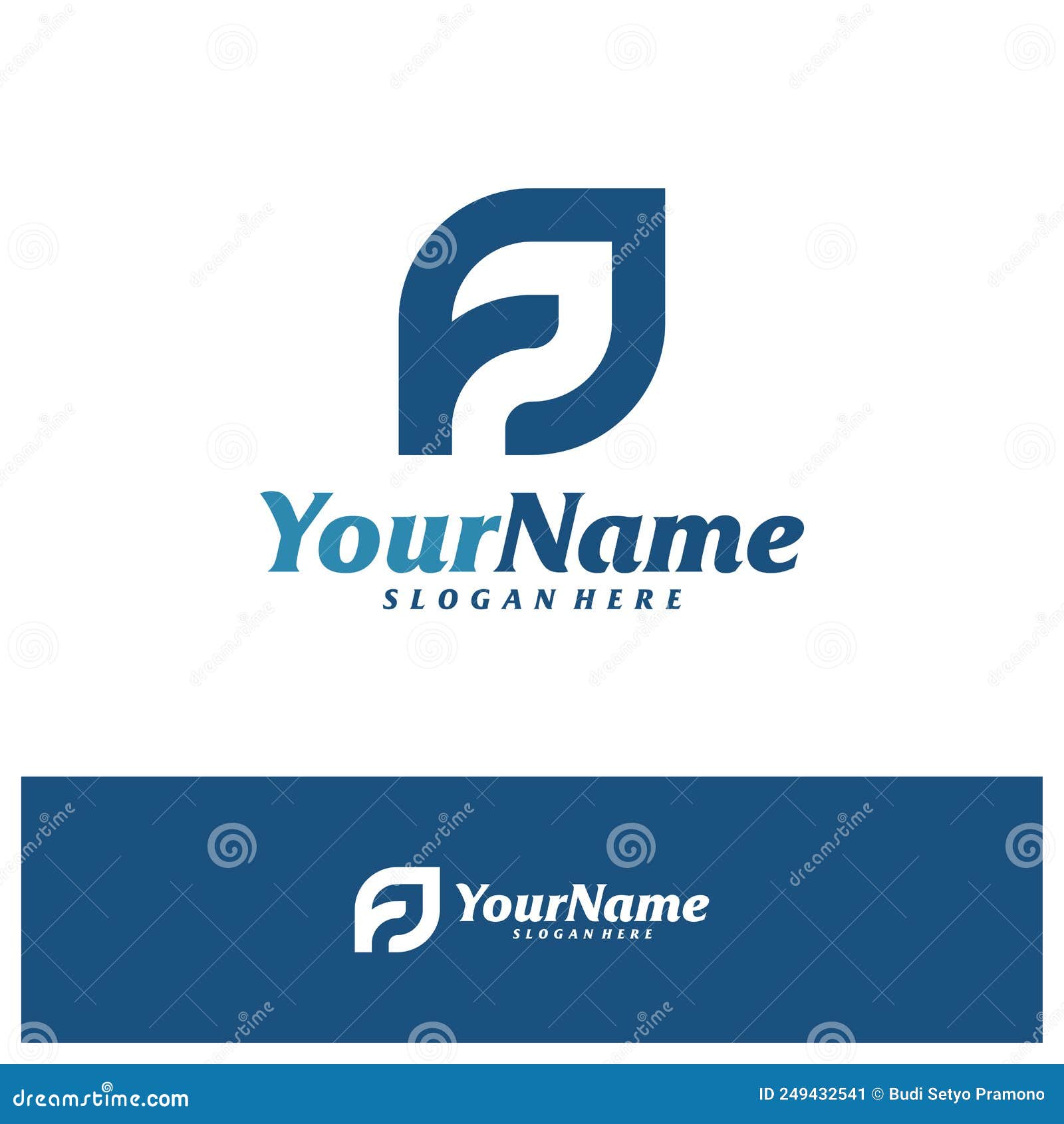 Letter FP Logo Design Vector Template, Initial FP Logo Concepts ...
