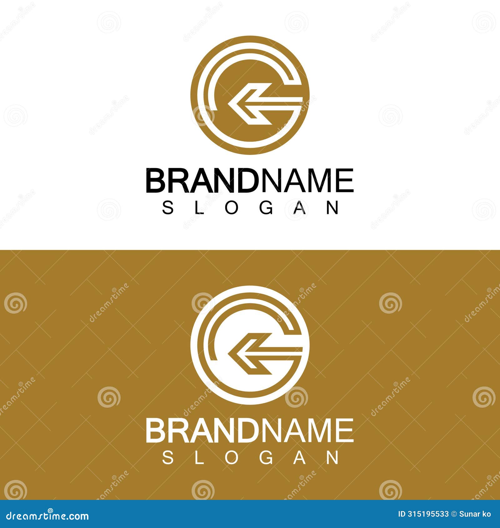 Letter G Arrow Logo Vector Template Stock Vector - Illustration of ...