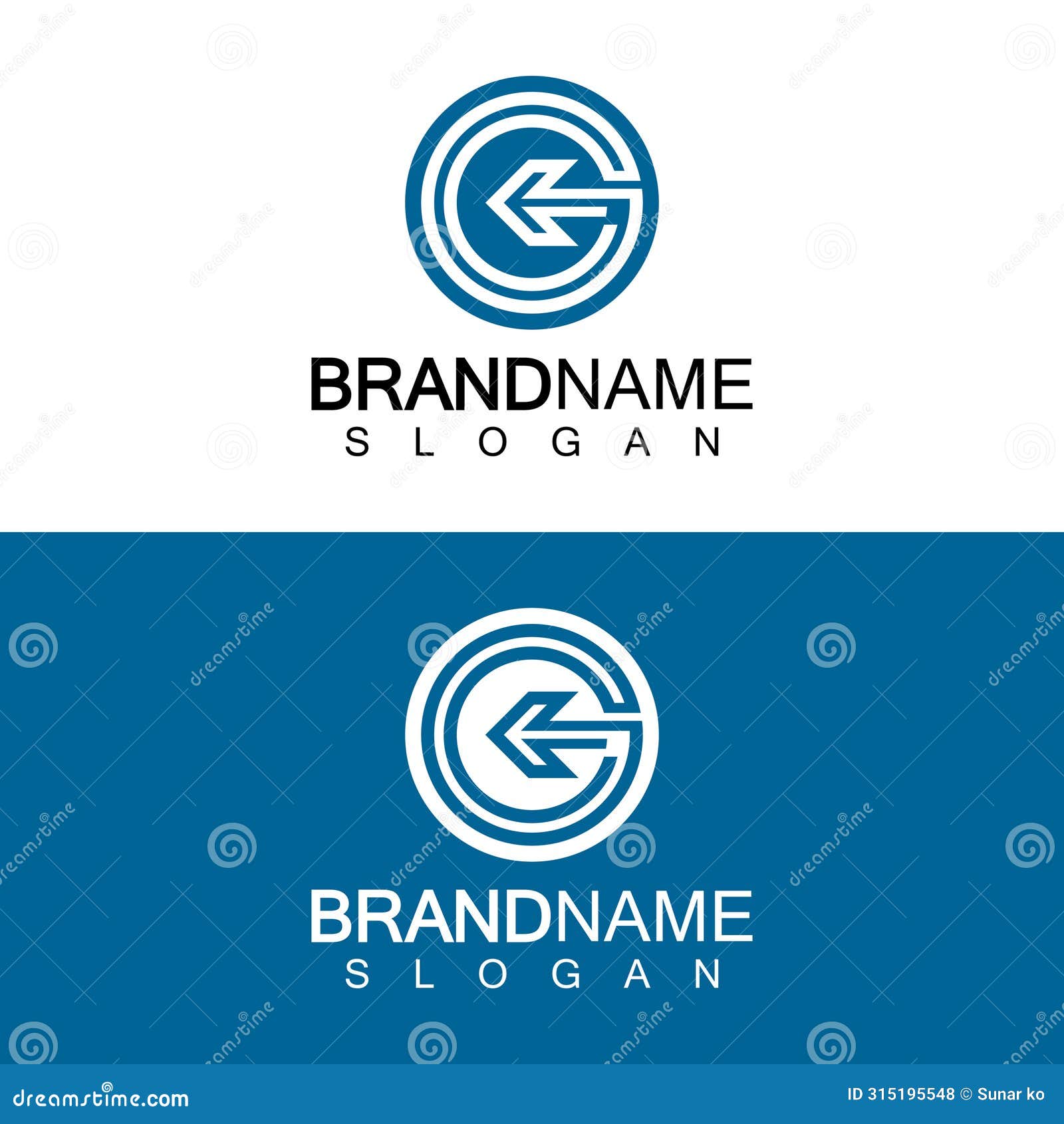 Letter G Arrow Logo Vector Template Stock Vector - Illustration of ...