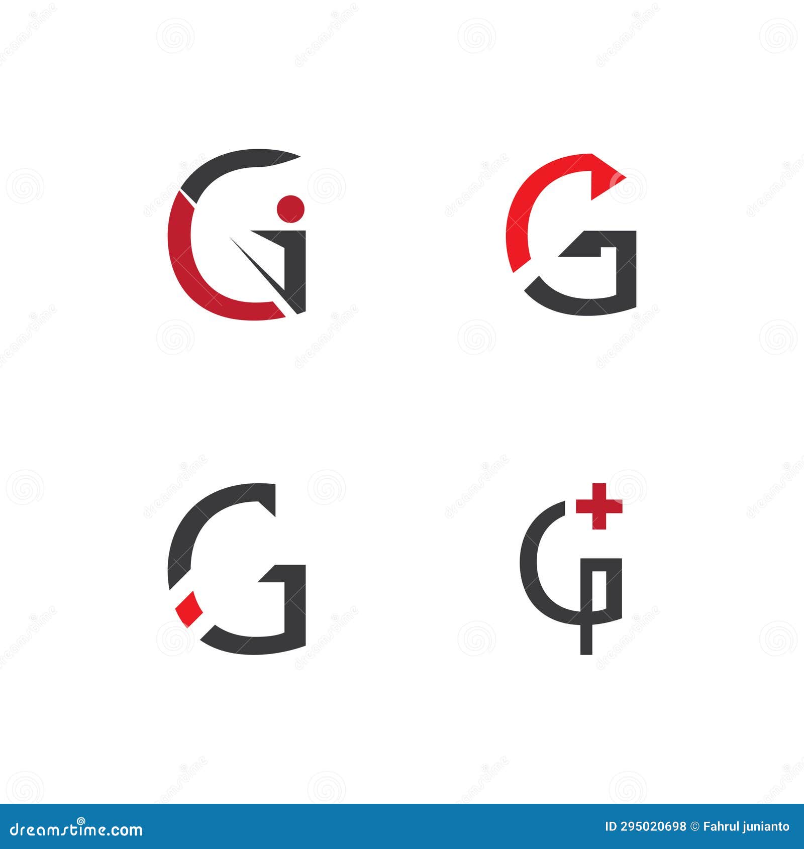 Letter G Art Icon and Symbol Template Stock Illustration - Illustration ...