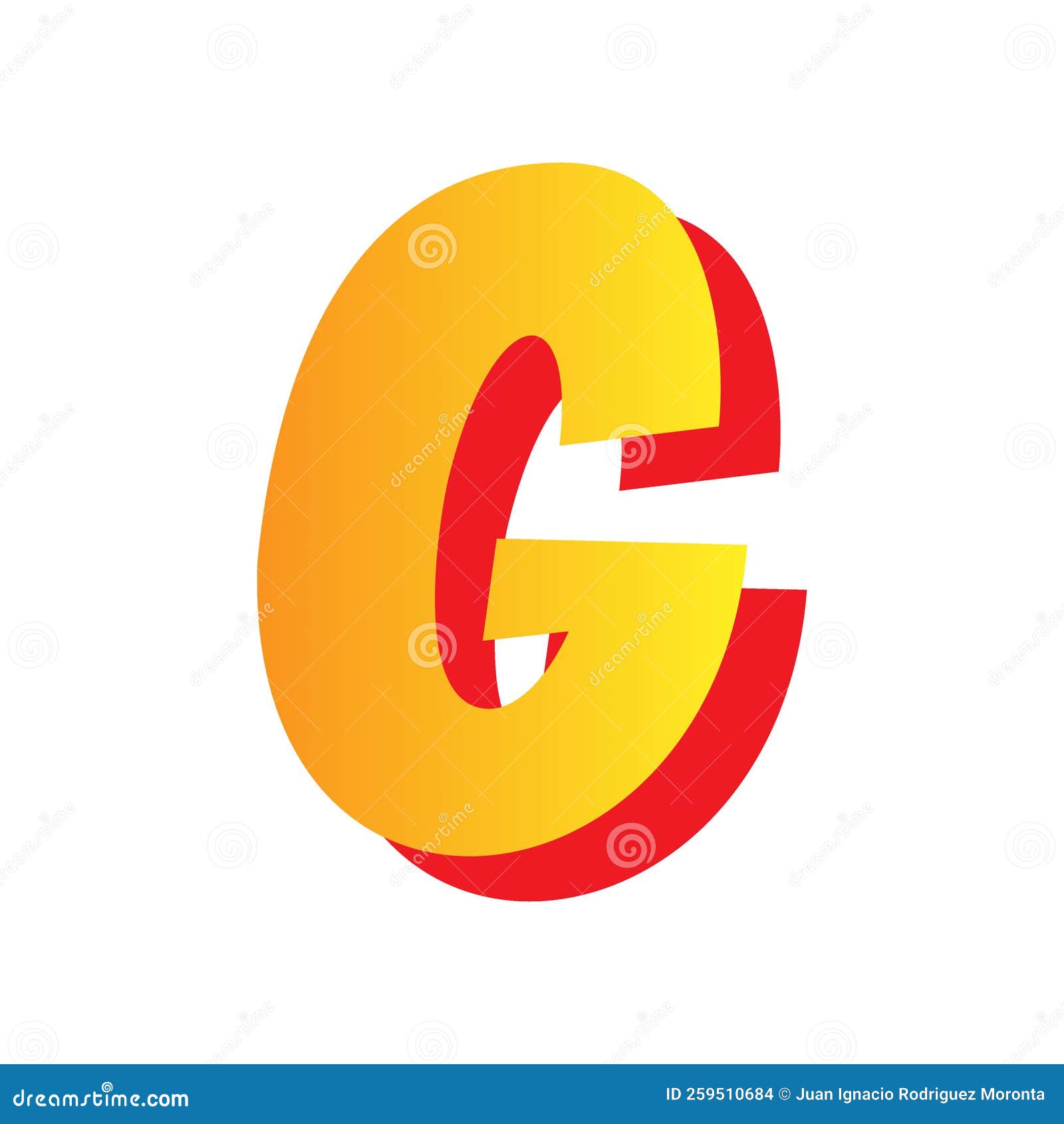 Letter G, Comic Style Typeface with Transparent Background Stock ...