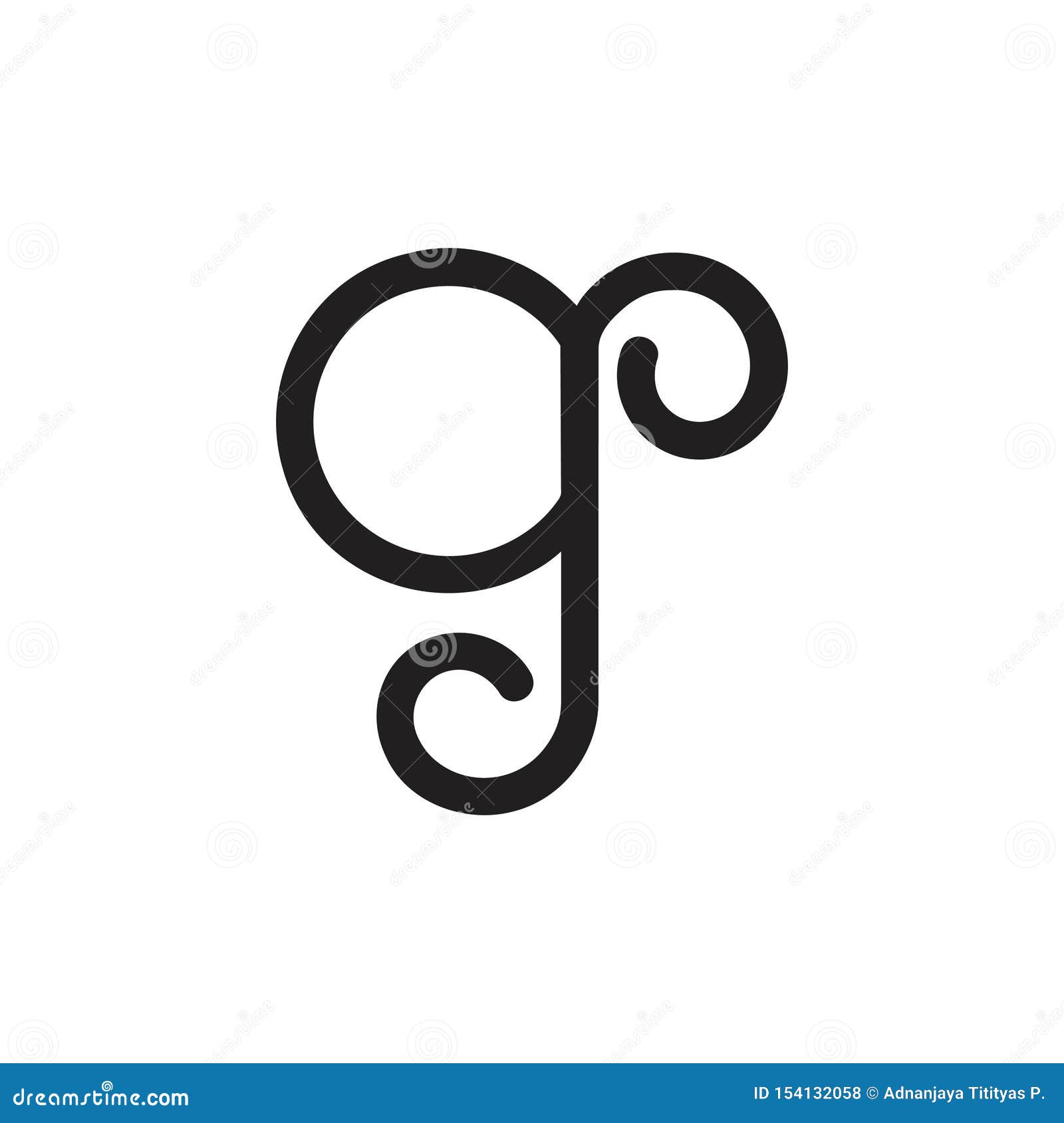 Fancy Cursive G
