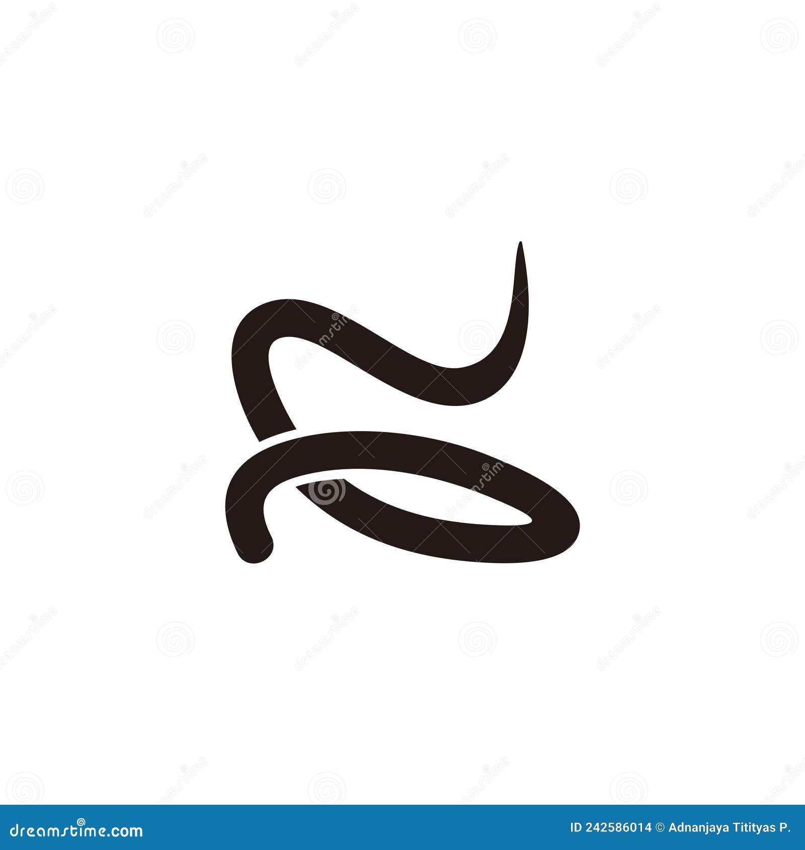 Letter G Curves Signature Ink Line Logo Vector Stock Vector ...