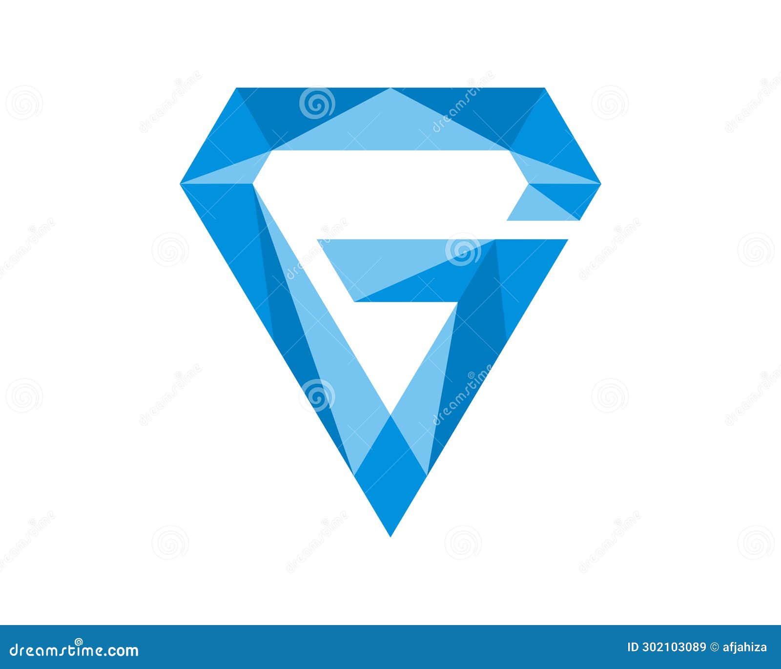 Letter G Diamond Gem Logo Vector Design Template Stock Vector ...