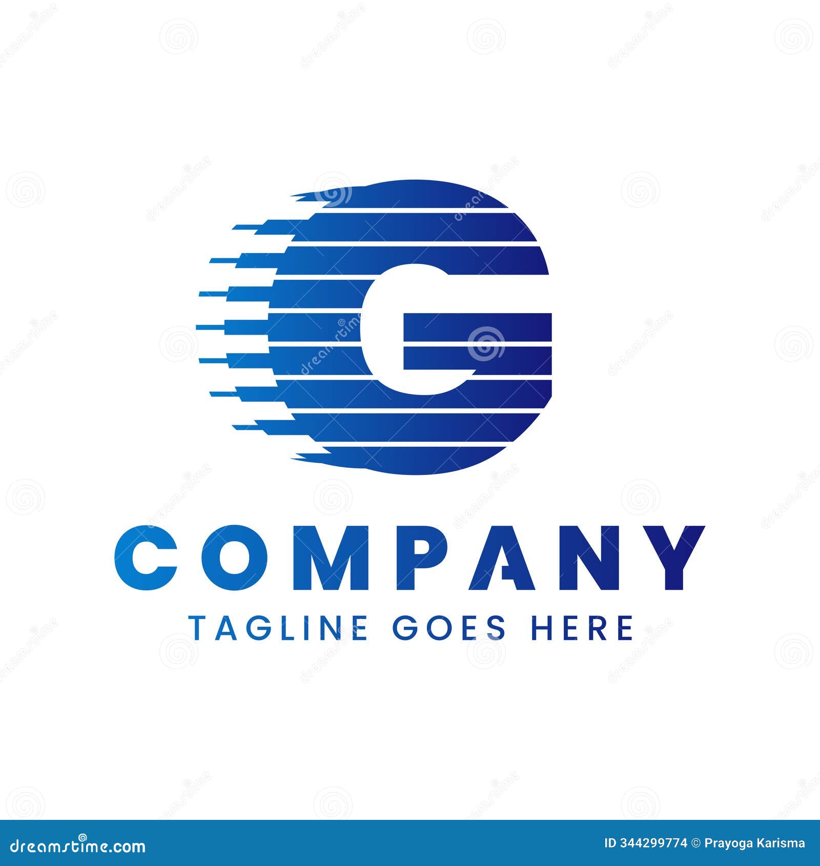 Letter G Dynamic Technology Logo, Symbolizing Innovation, Speed, and ...