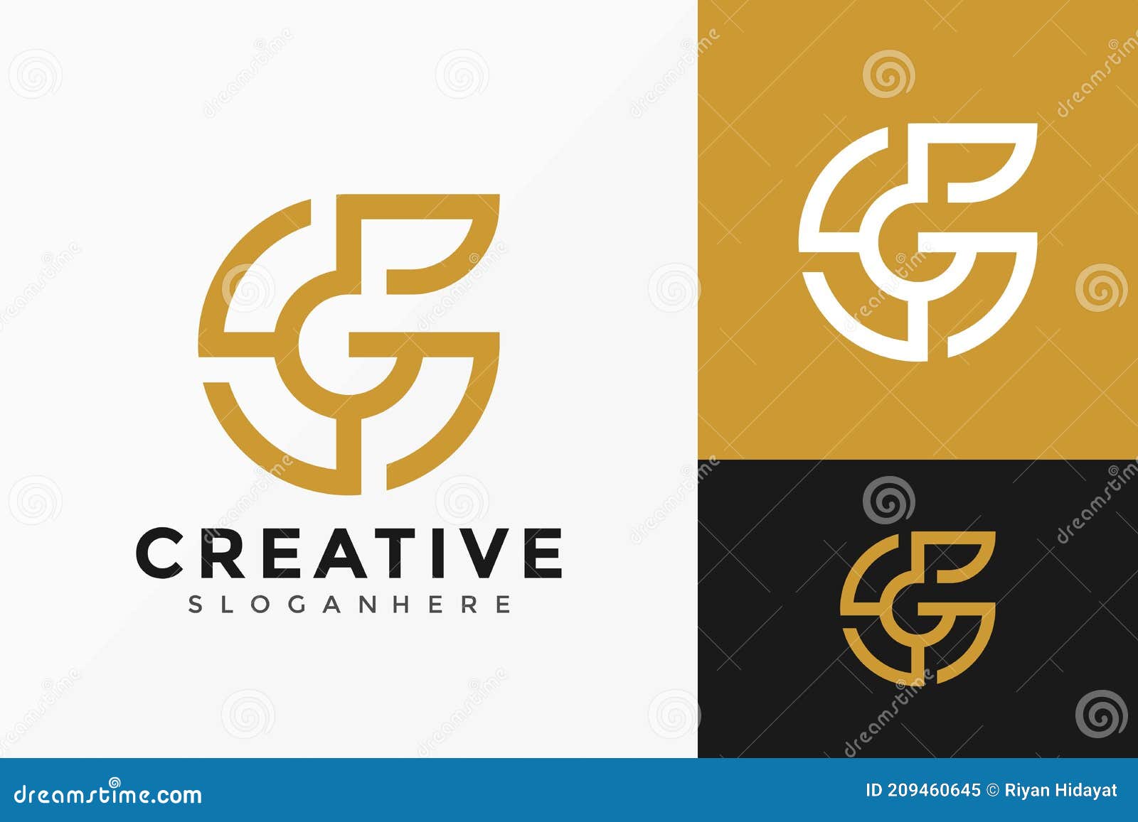 Letter G Elegant Logo Design, Creative Modern Logos Designs Vector ...