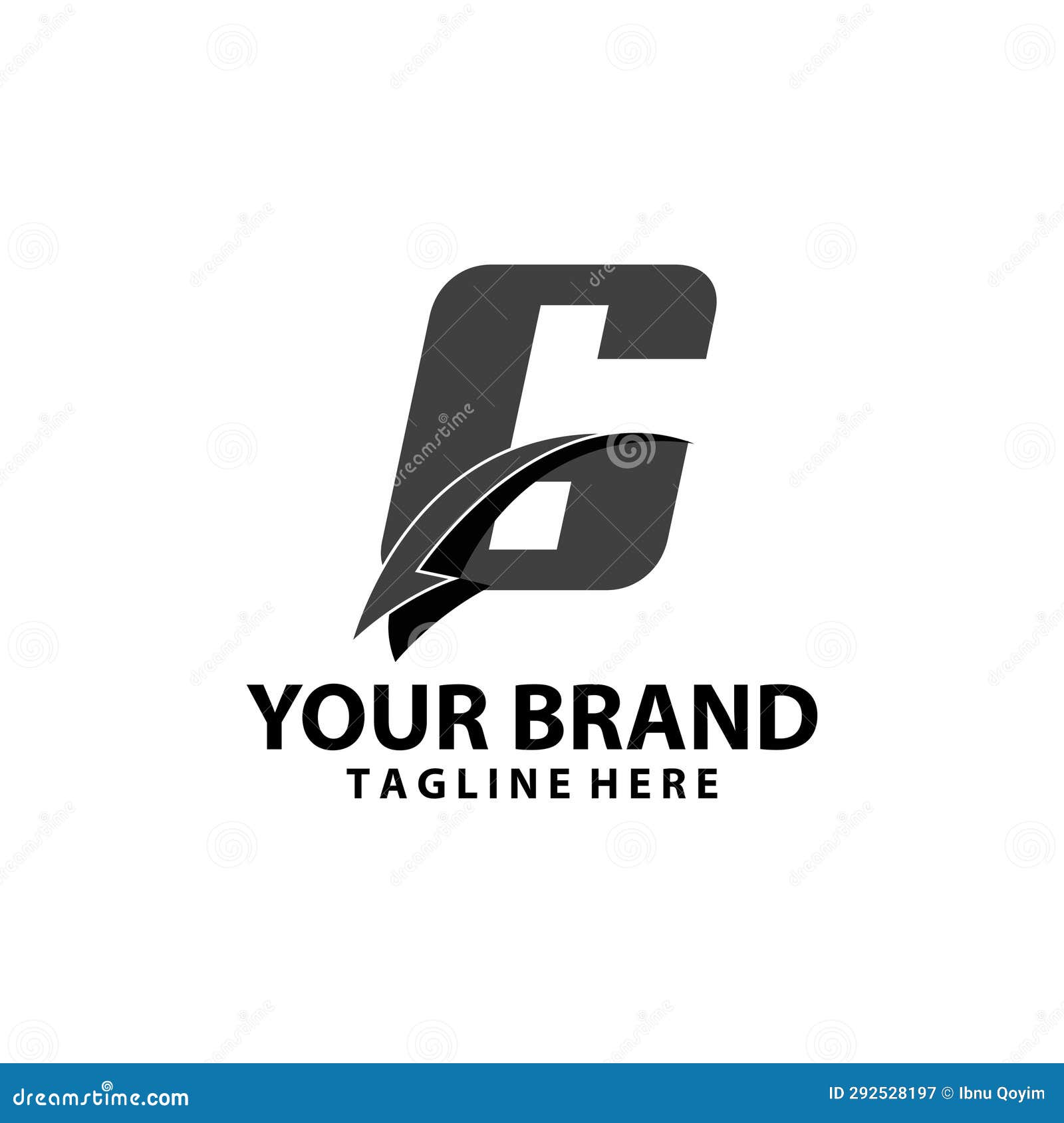 Letter G Font Monogram Arrow Shadow Logo Design Vector Stock Vector ...