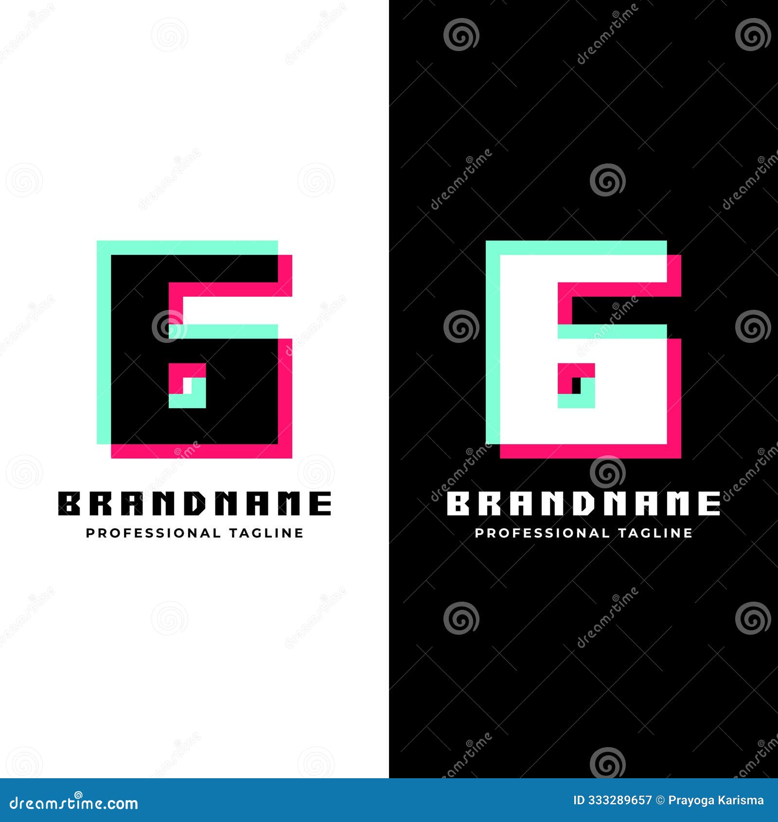 Letter G Glitch Logo, Great for Futuristic and Innovative Projects ...