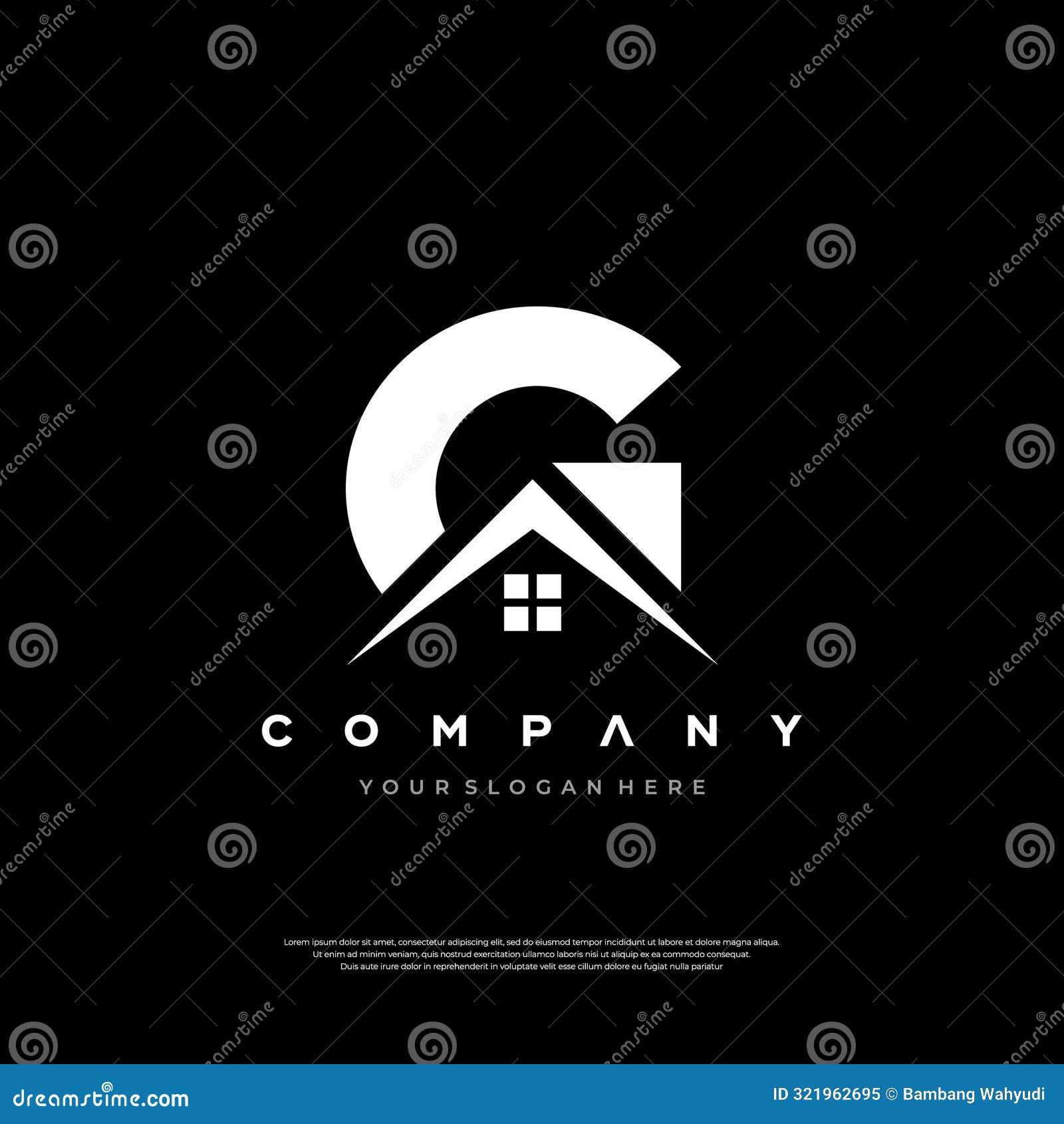 Letter G House Logo Design Template Inspiration, Vector Illustration ...