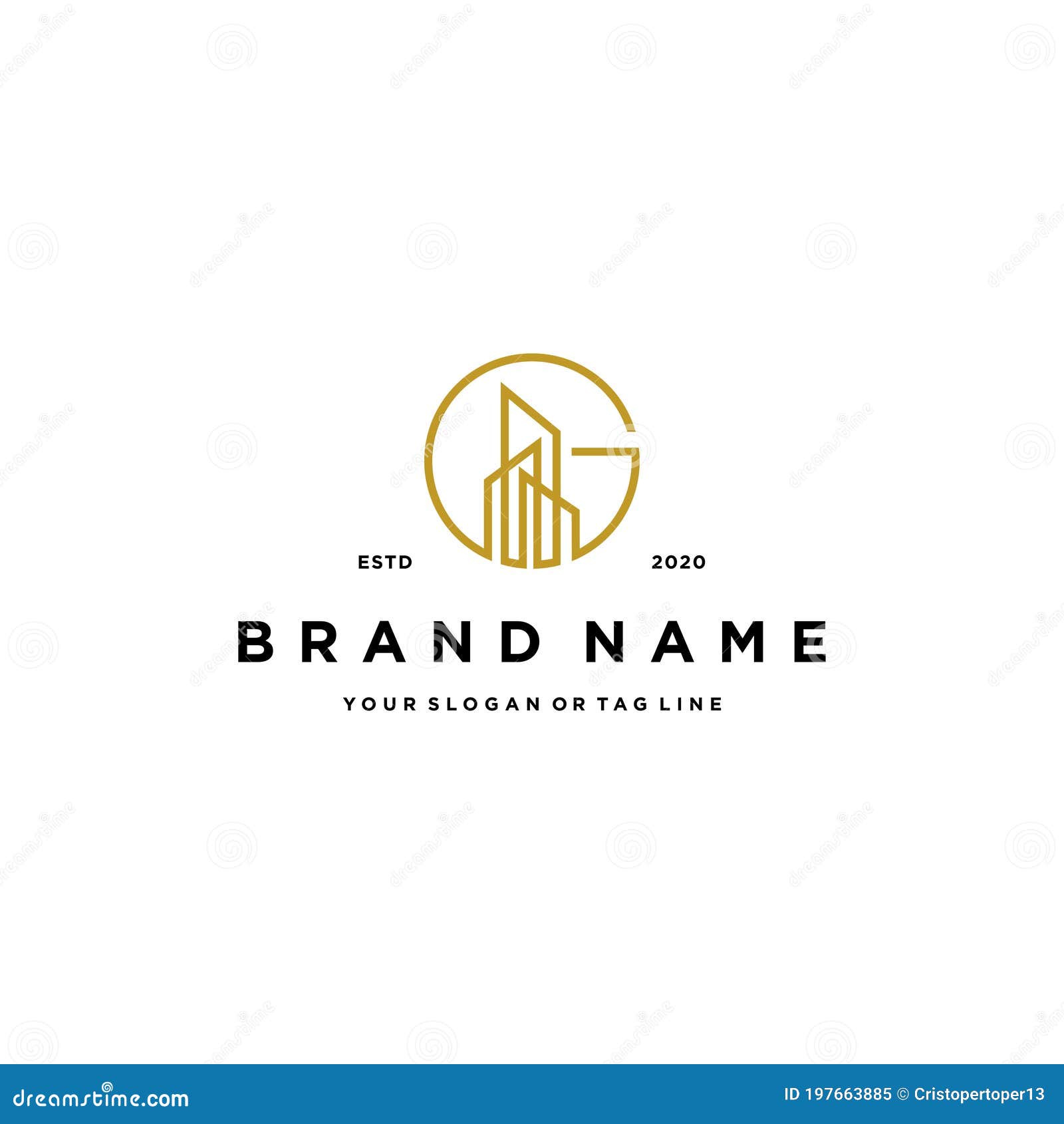 Letter G Line Build Logo Design Vector Stock Vector - Illustration of ...