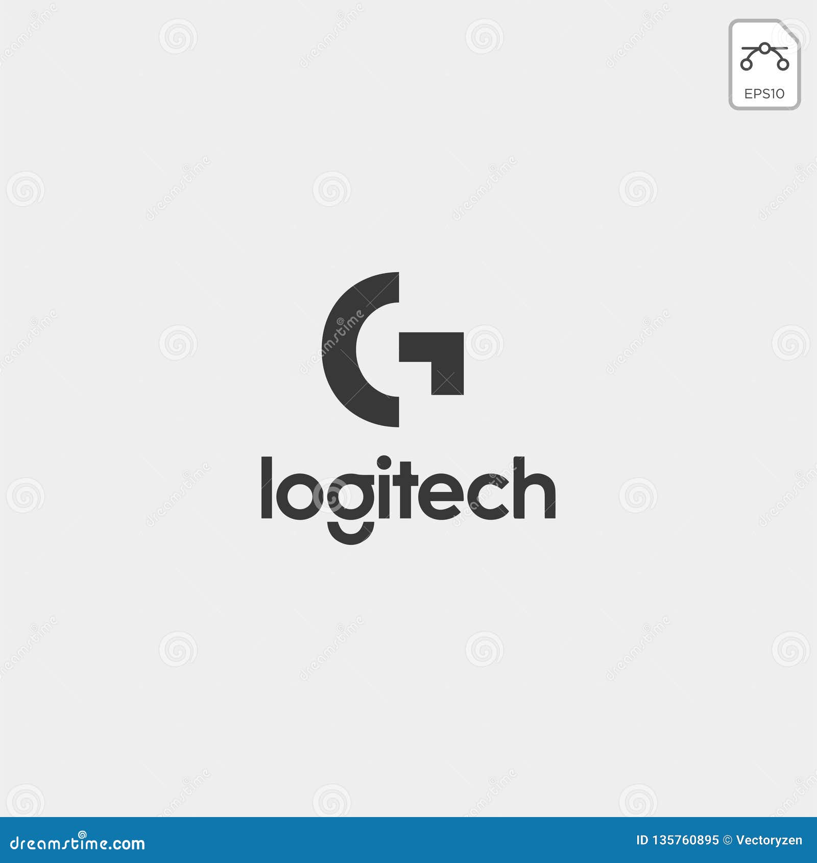 Logitech Logo Stock Illustrations – 5 Logitech Logo Stock Illustrations ...