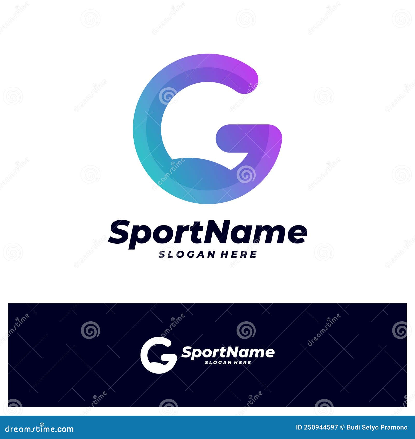 Letter G Logo Design Template. Initial G Logo Concept Vector Stock ...