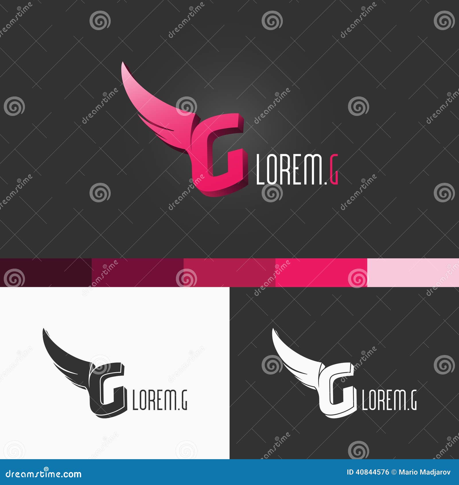 G Letter Symbol Template. Vector Elements. Brand Icon Design ...