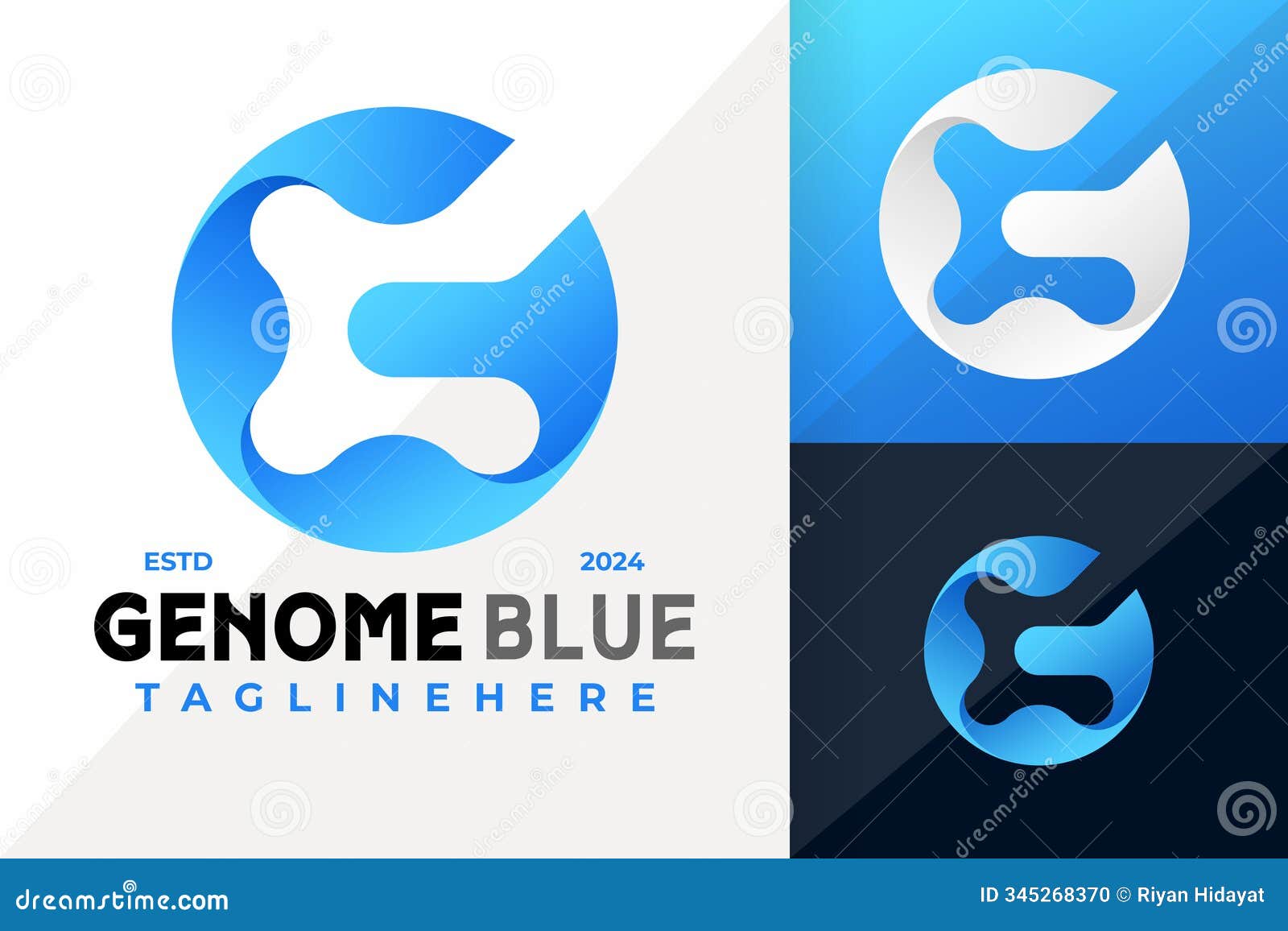 Letter G Molecule Logo Icon Vector Design Stock Illustration ...