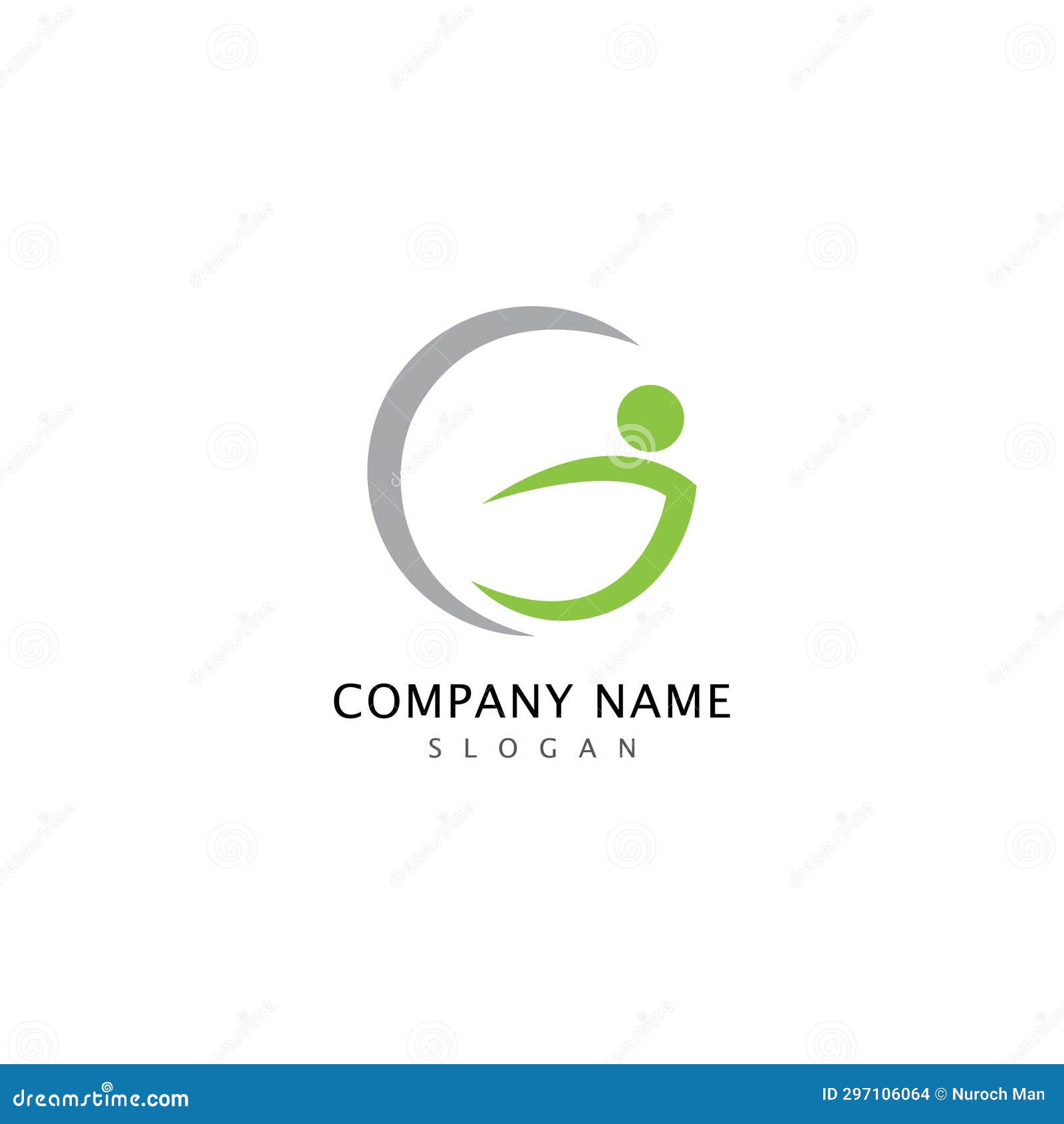 Letter G People Logo Template Icon Symbol Stock Illustration ...