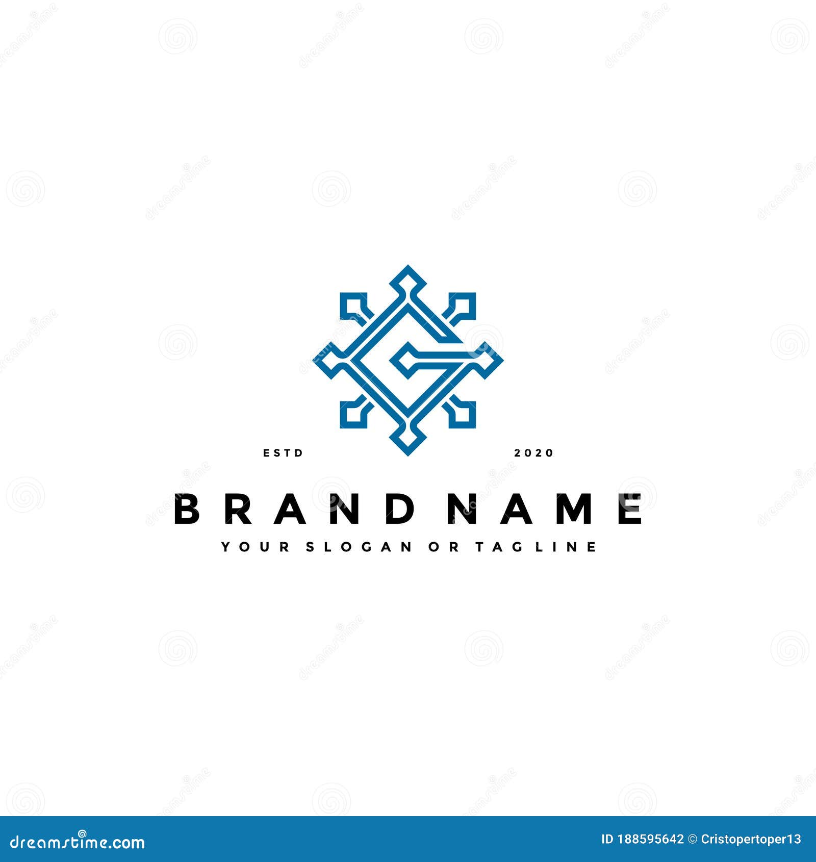 Letter G Tech Logo Design Concept Vector Stock Vector - Illustration of ...