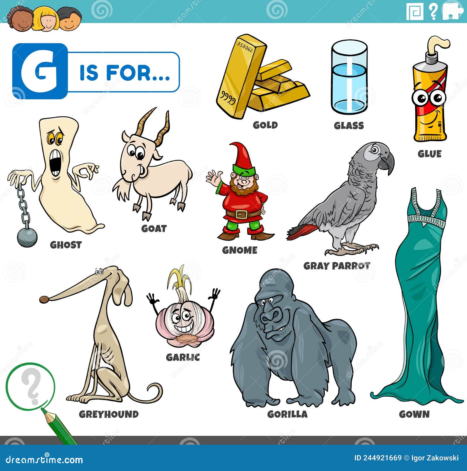 Things That Begin With The Letter G
