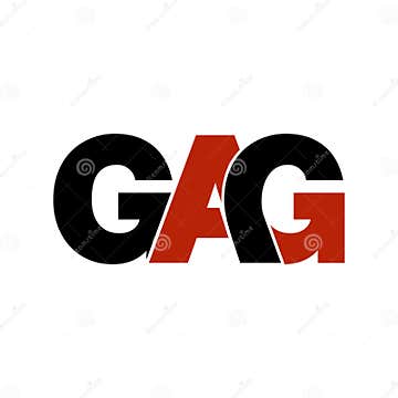 Letter GAG Simple Monogram Logo Icon Design. Stock Vector ...