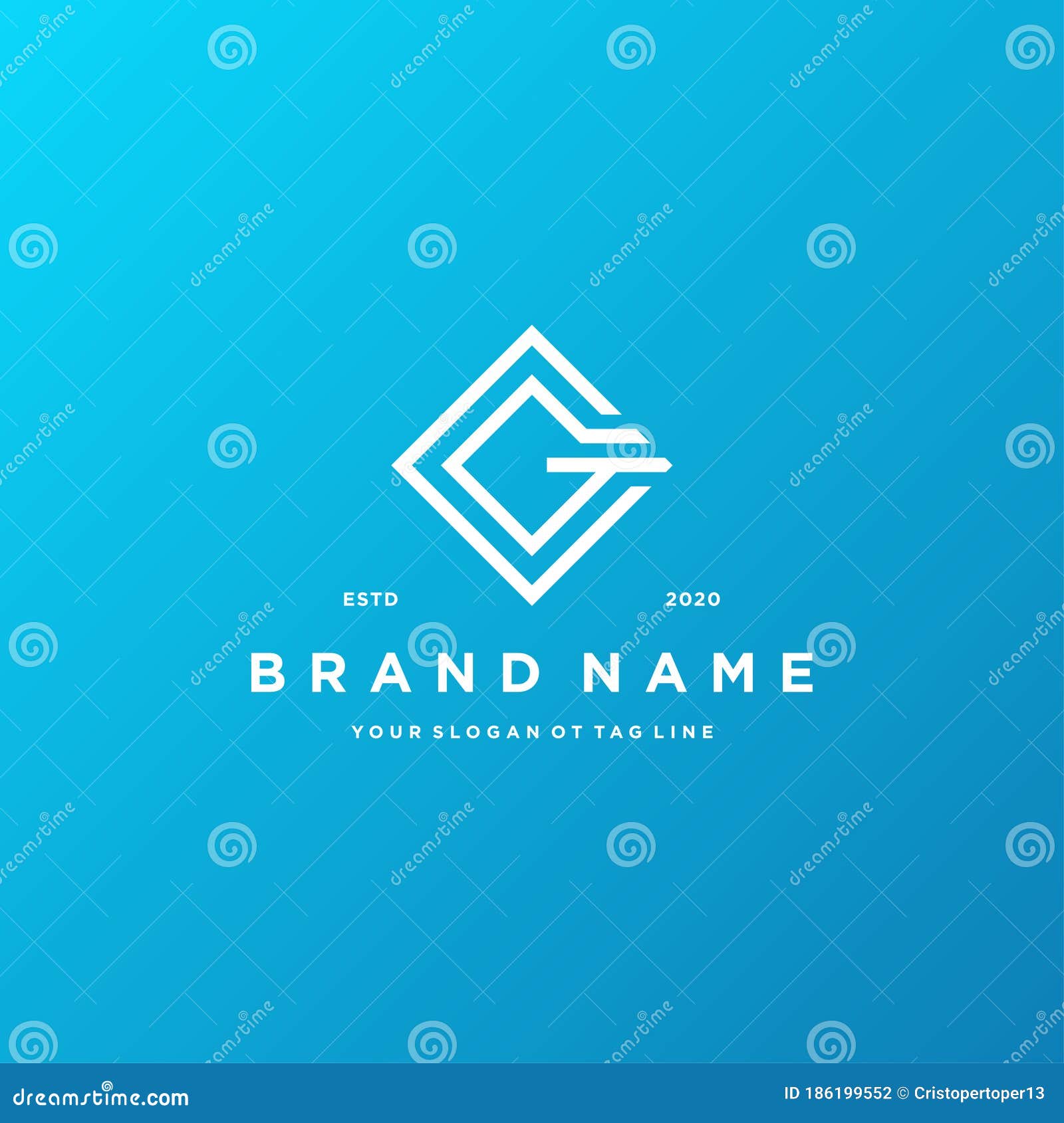 Letter GC Logo Design Vector Stock Vector - Illustration of initial ...