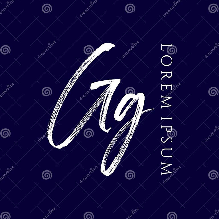 Letter GG Simple Monogram Logo Icon Design. Stock Vector - Illustration ...