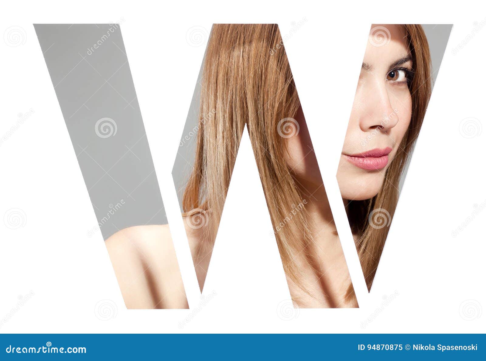 Letter stock image. Image of beautiful, model, positive - 94870875