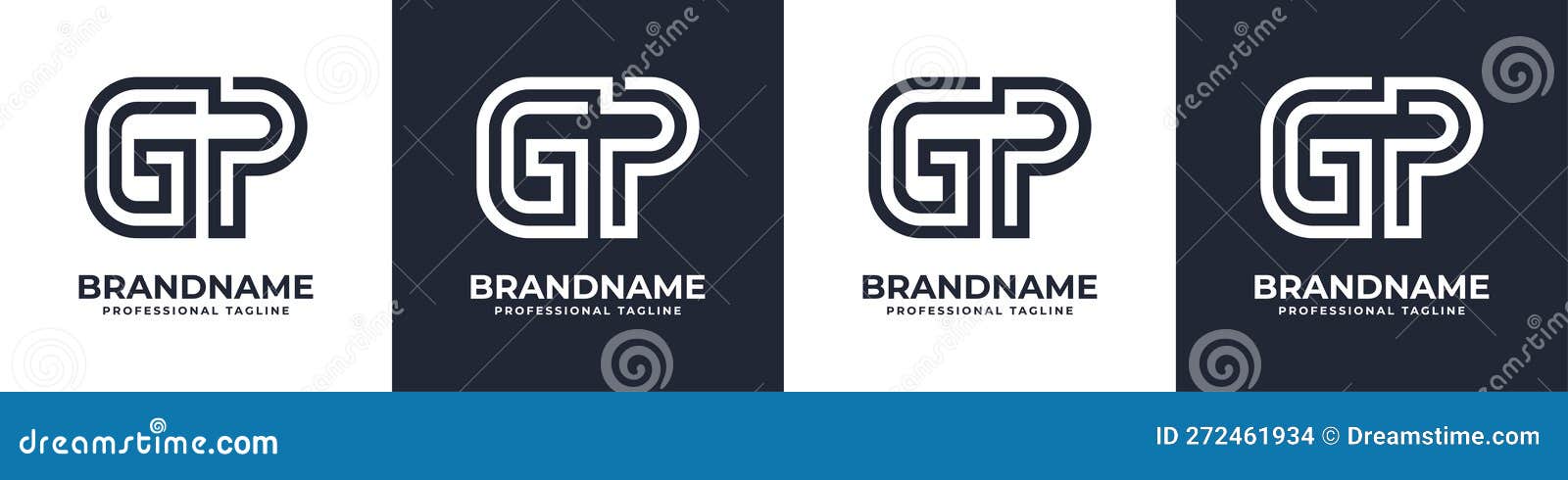 Letter GP or PG Global Technology Monogram Logo, Suitable for Any ...