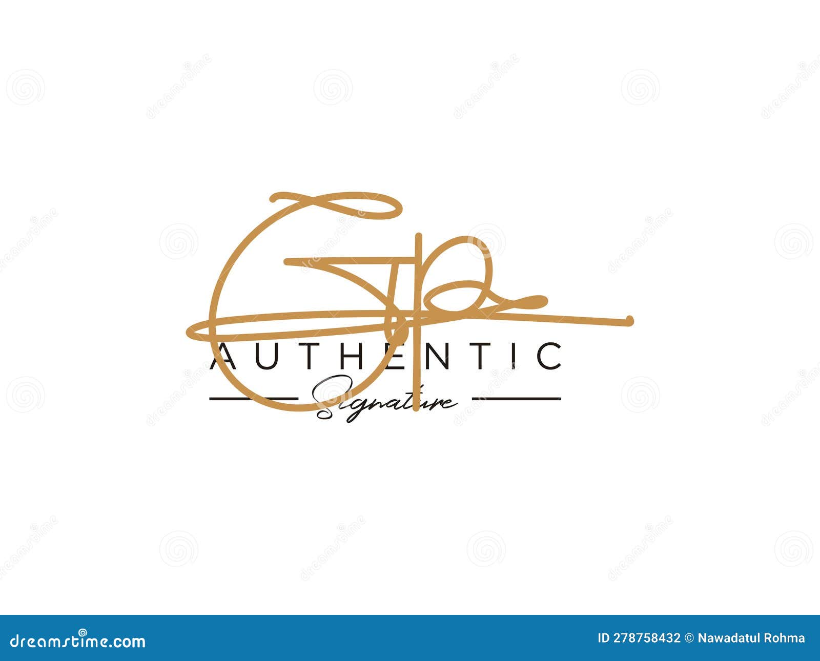 Letter GP Signature Logo Template Vector Stock Vector - Illustration of ...