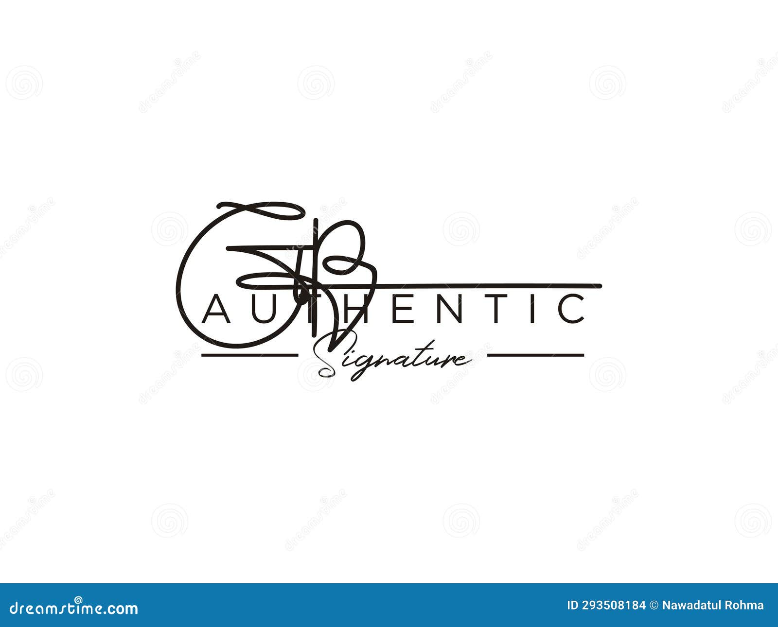 Letter GP Signature Logo Template Vector Stock Vector - Illustration of ...