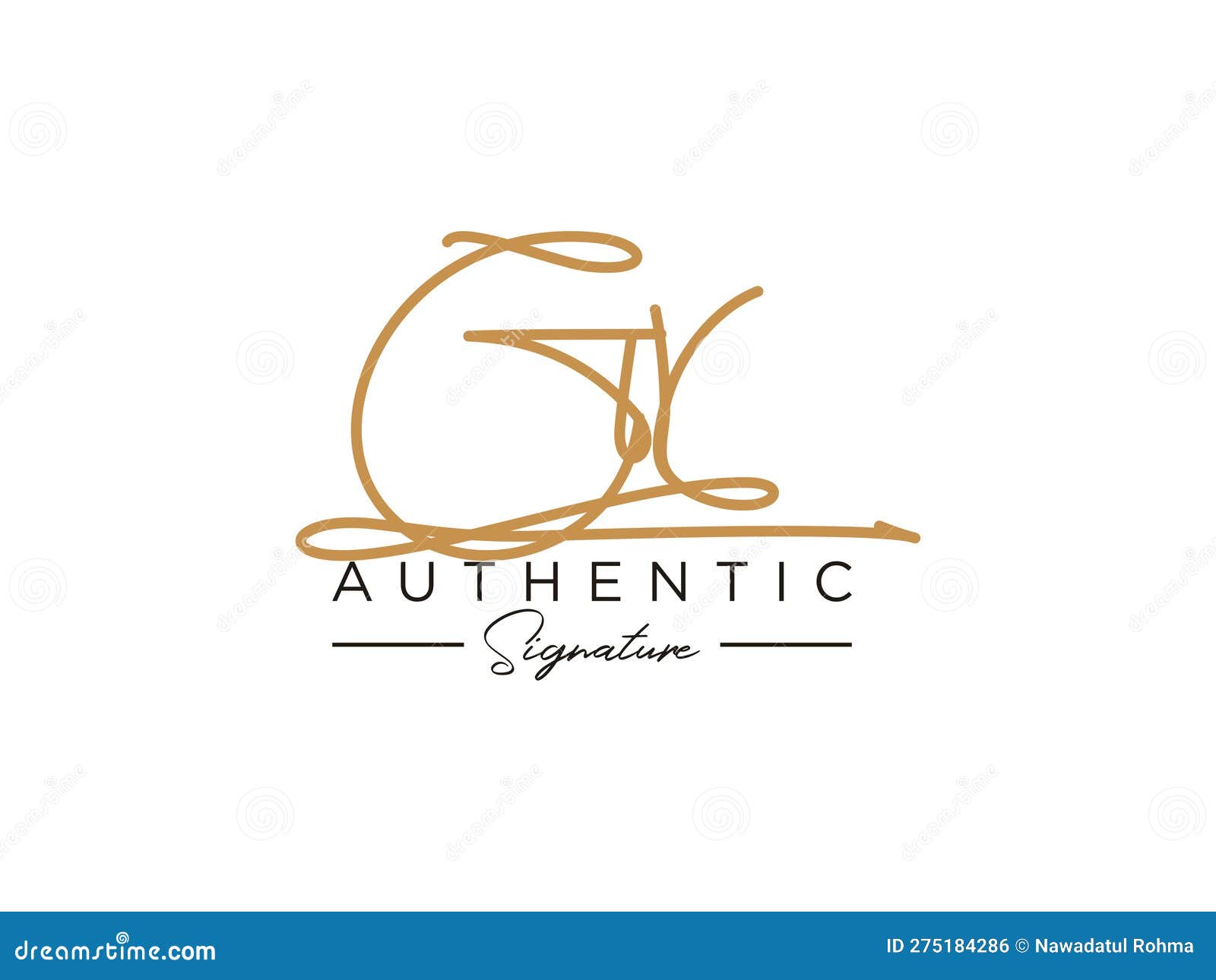 Letter GR Signature Logo Template Vector Stock Vector - Illustration of ...