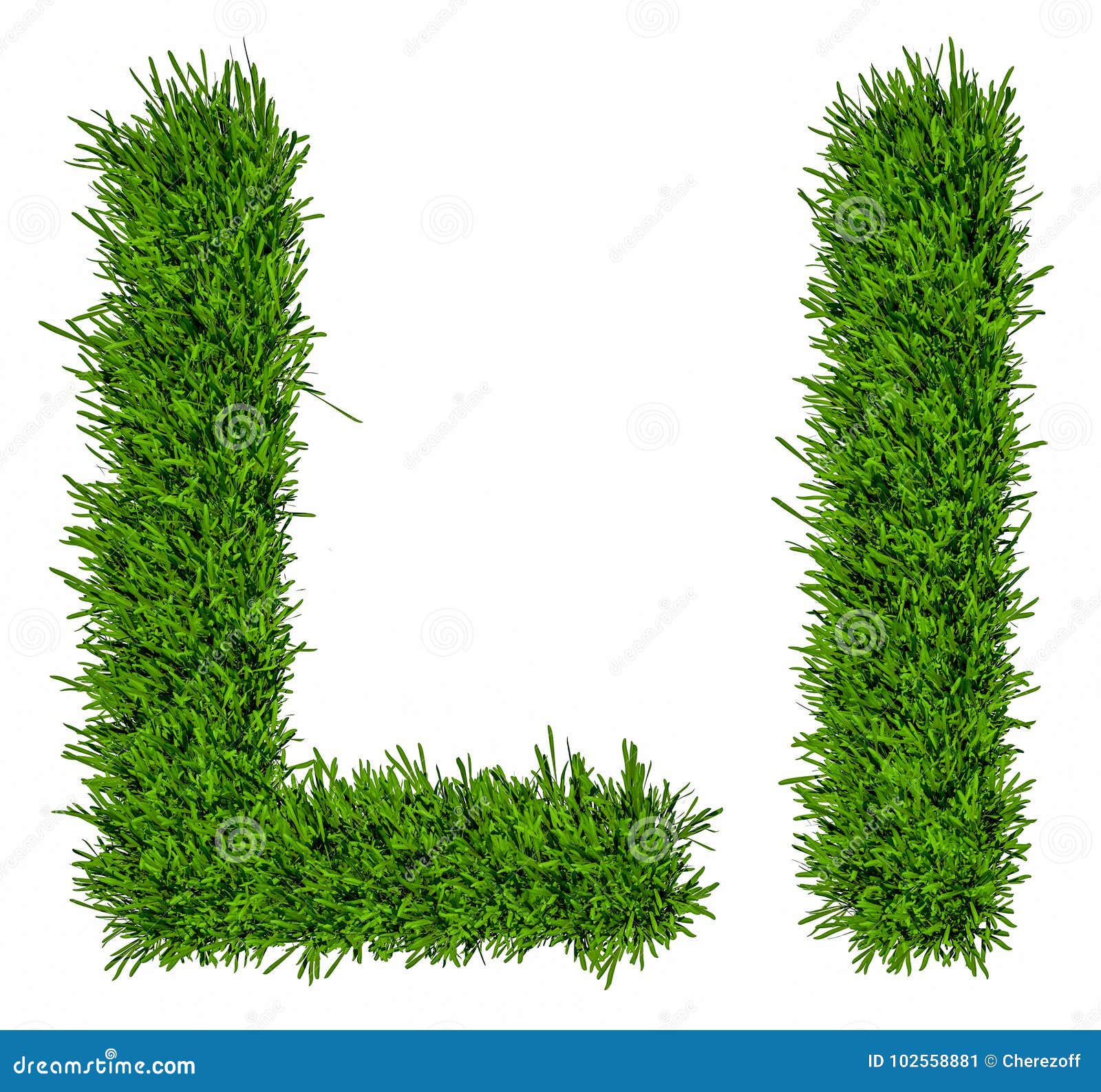 Grass Alphabet Capital Letters Royalty-Free Stock Photography ...