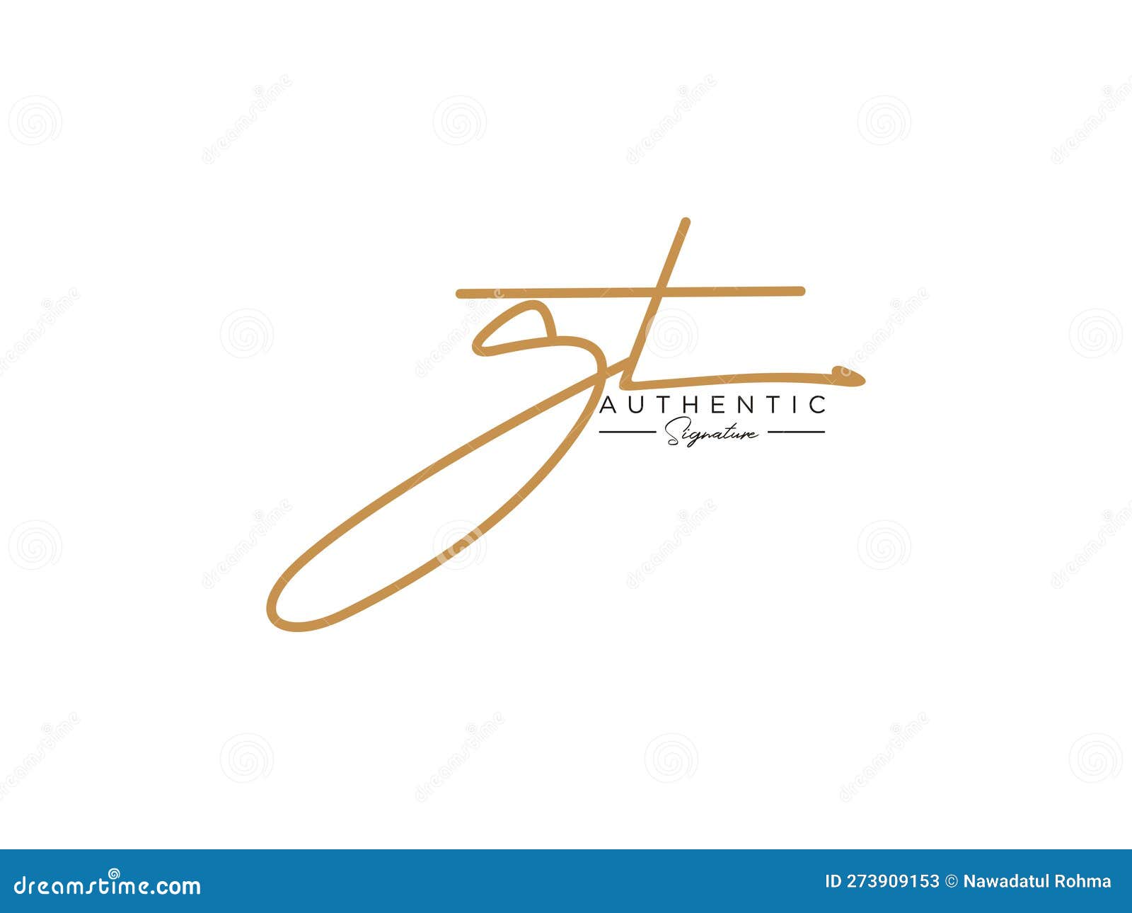 Letter GT Signature Logo Template Vector Stock Vector - Illustration of ...