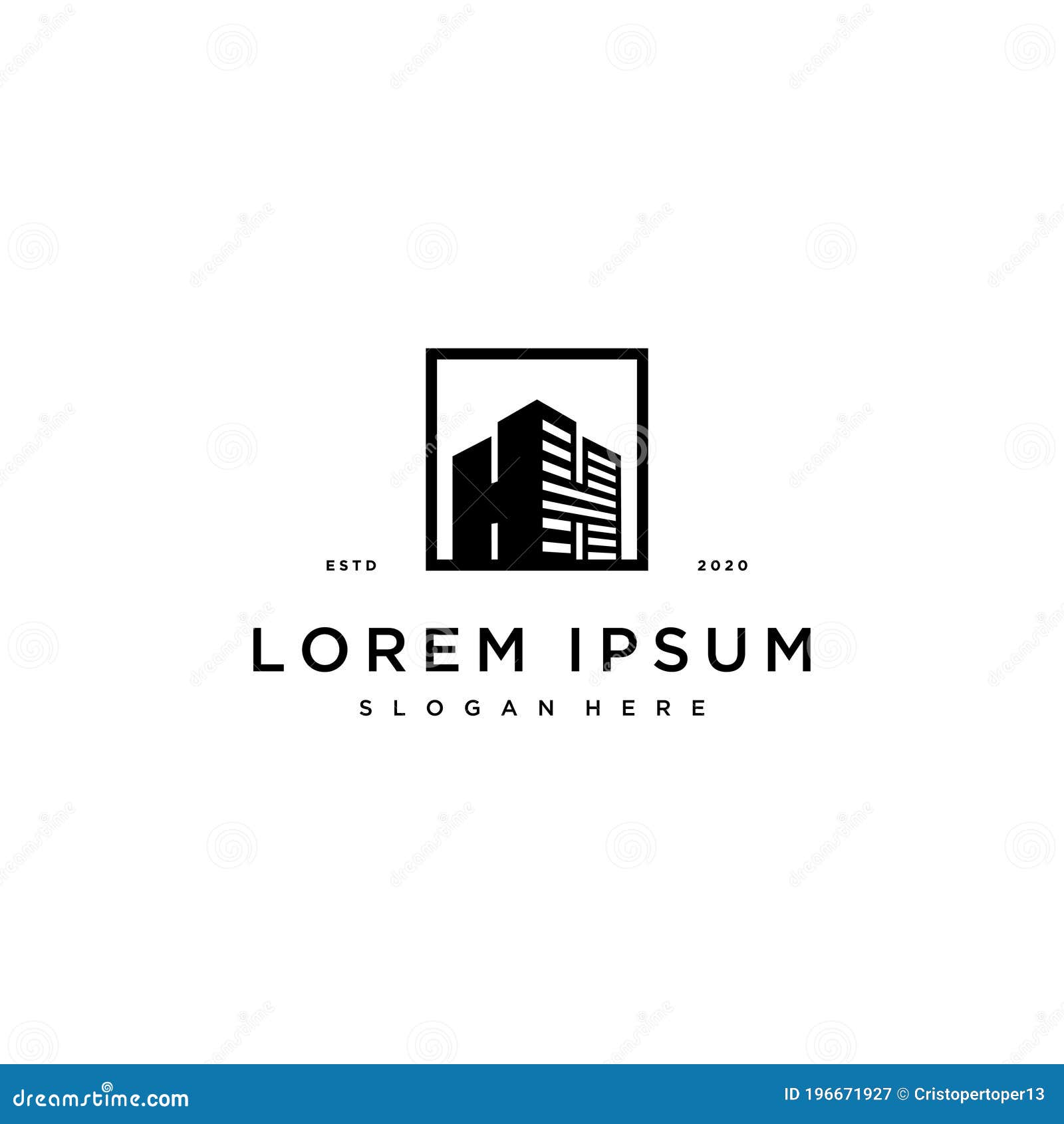 Letter H Build Logo Design Vector Stock Vector - Illustration of house ...