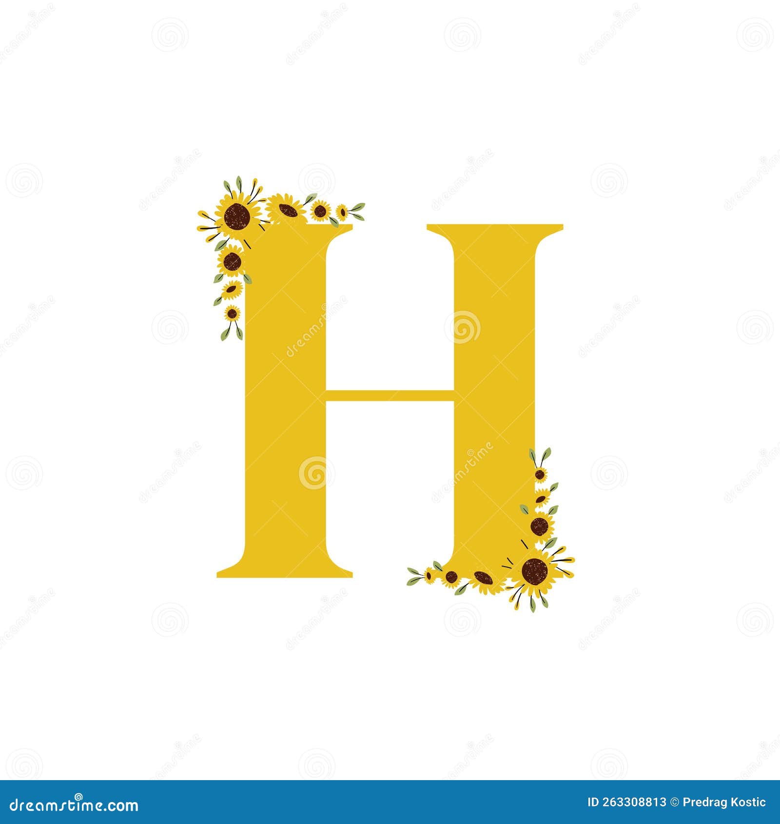 Letter H creative design stock illustration. Illustration of design ...