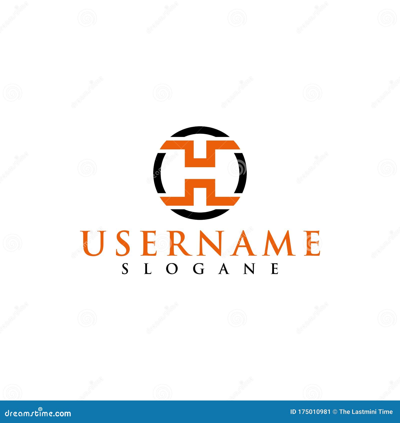 Letter h creative logo stock vector. Illustration of company - 175010981