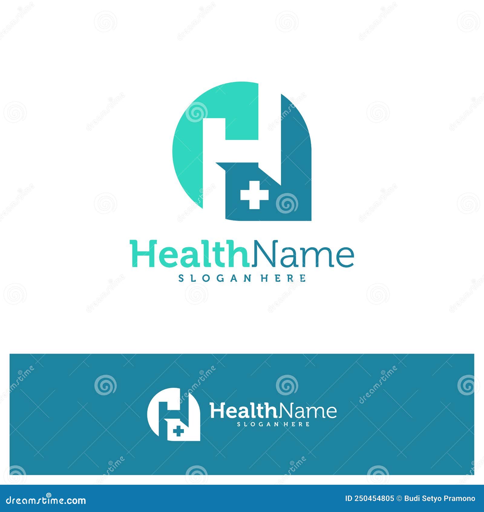 Letter H Health Logo Design Template. Initial H Logo Concept Vector ...